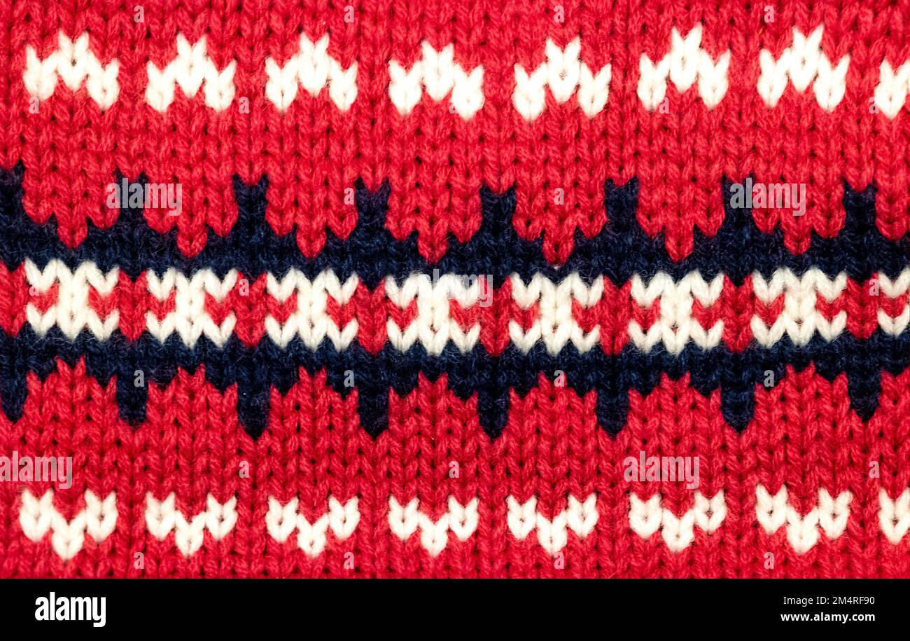 multicolored knitted background, top view Stock Photo - Alamy