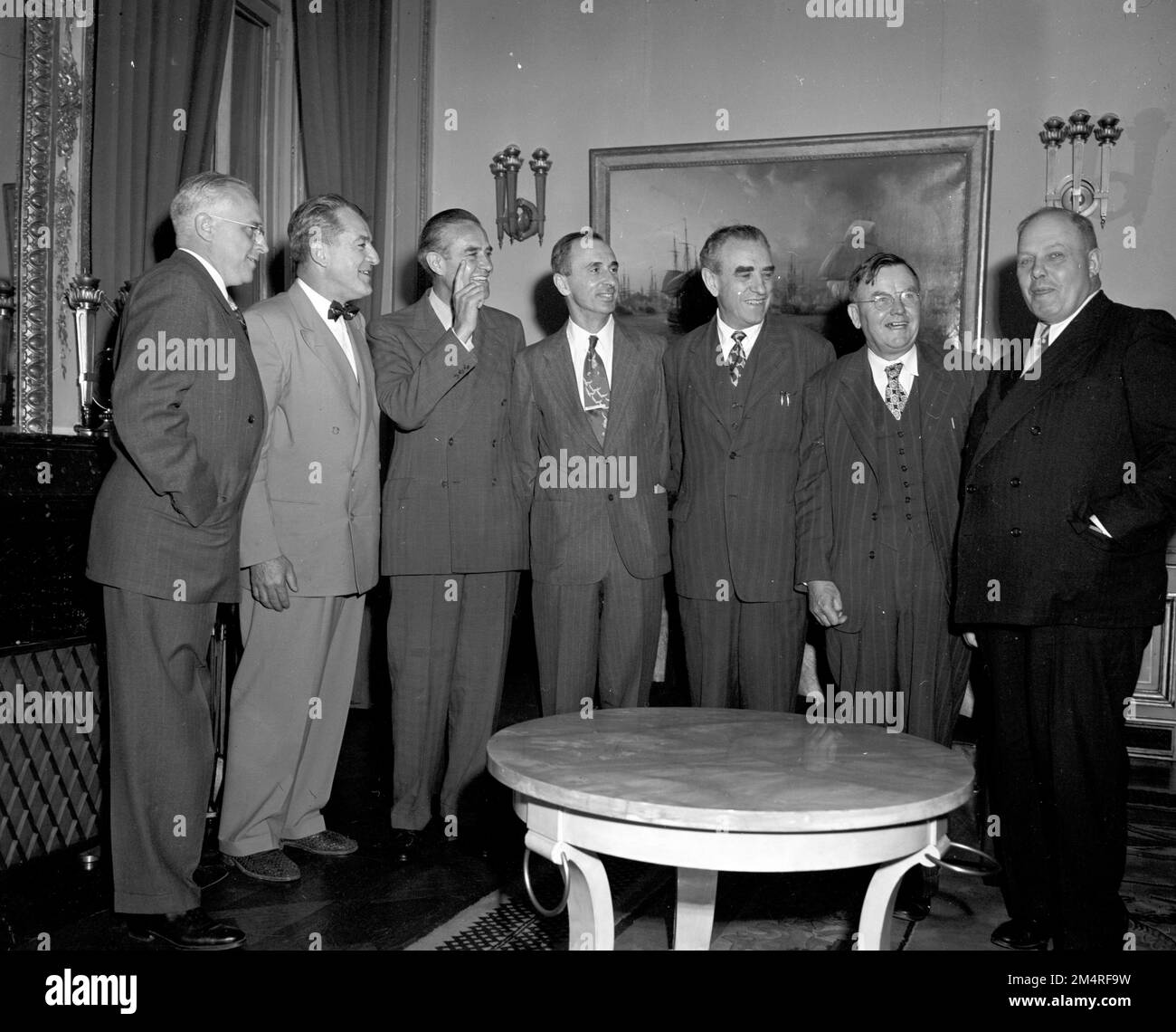 American Farm Organization Leaders at OSR Headquarters. Photographs of ...