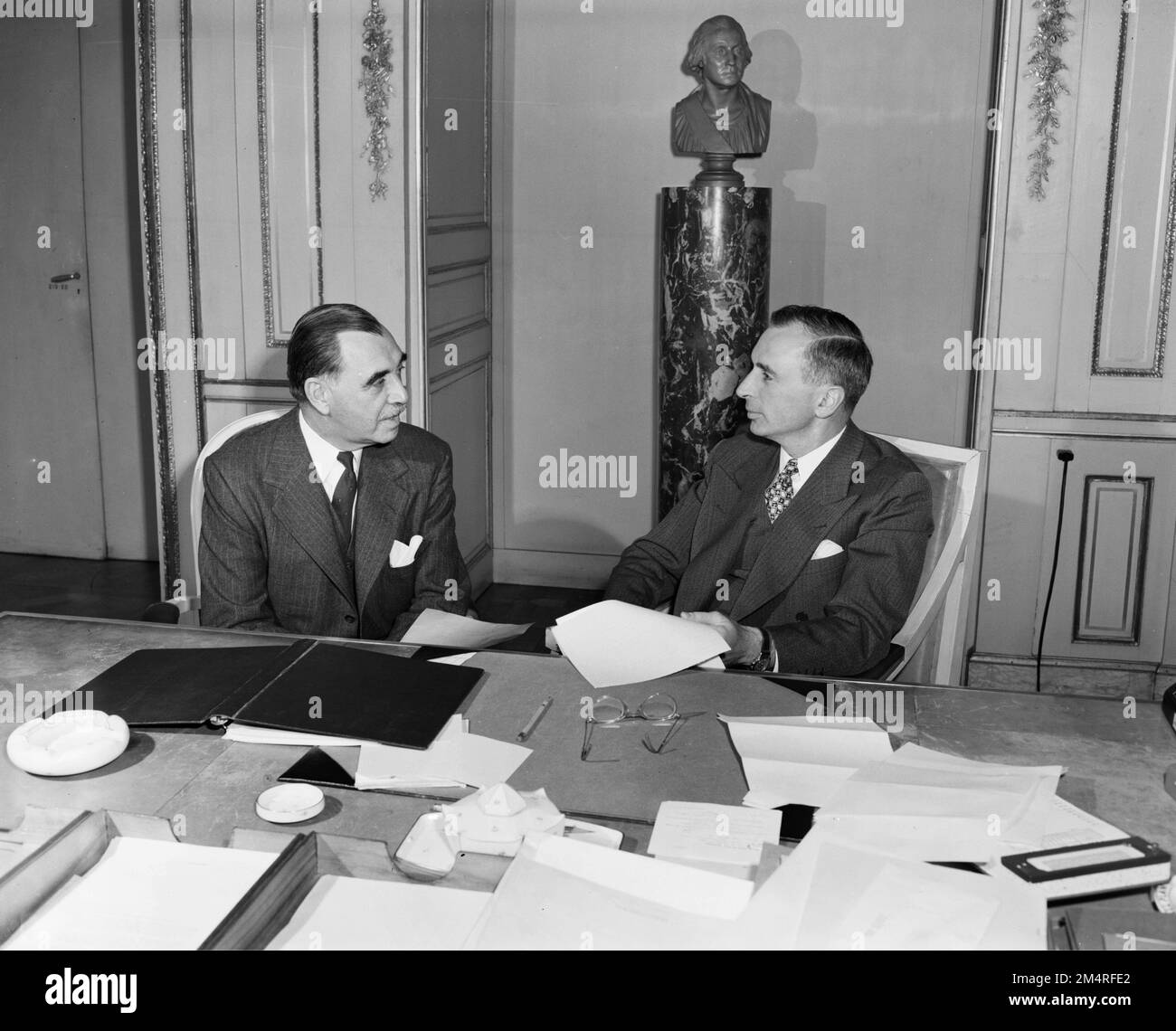 New ECA Chief to Portugal, James Minotto. Photographs of Marshall Plan ...