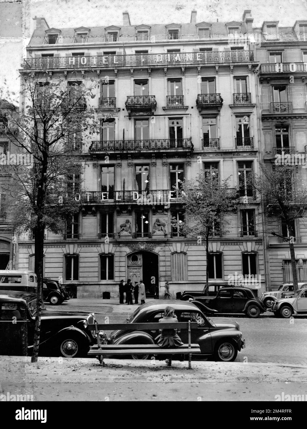 Entrances of All ECA Buildings in Paris. Photographs of Marshall Plan ...