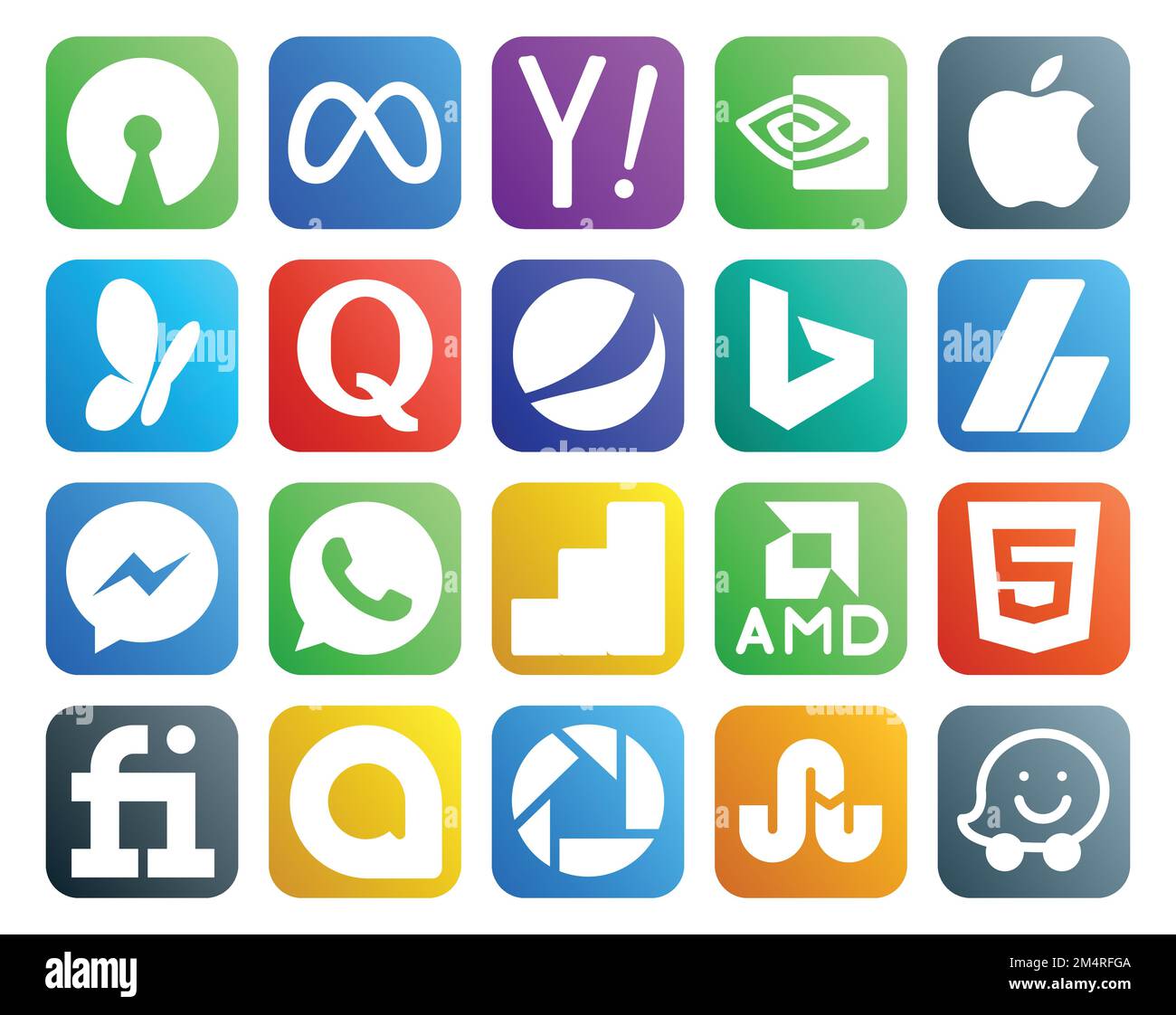 Logo whatsapp messenger Stock Vector Images - Alamy