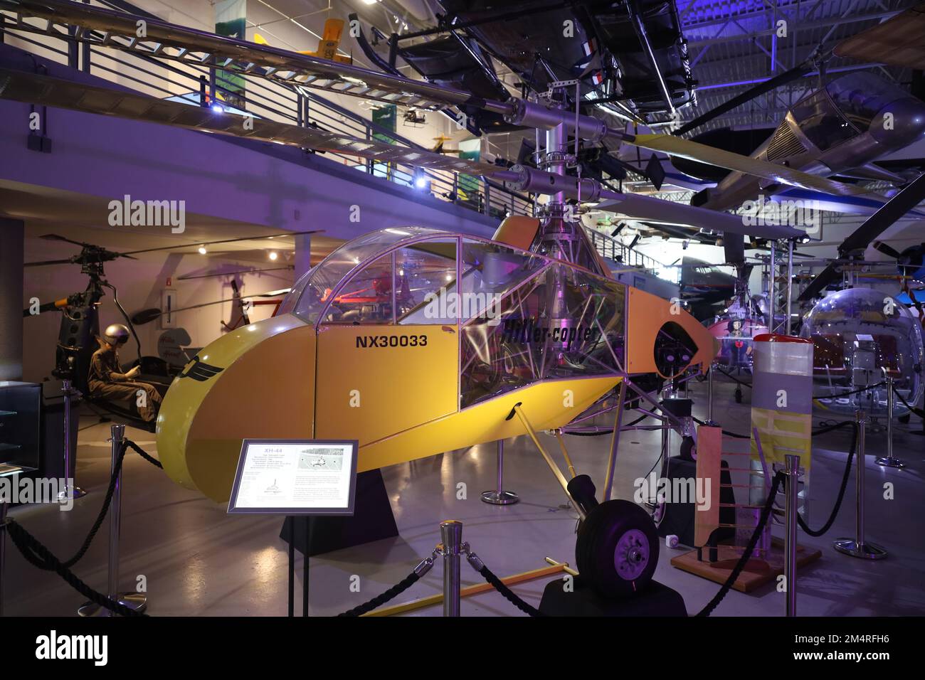 San Carlos, California: 6-10-2021: Hiller Aviation Museum in San Carlos ...