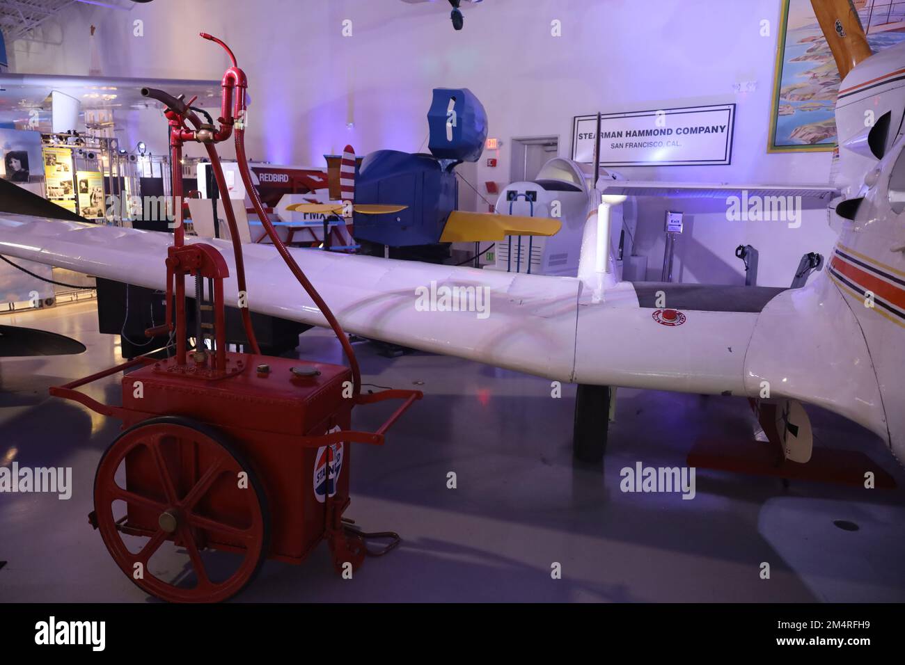 San Carlos, California: 6-10-2021: Hiller Aviation Museum in San Carlos ...