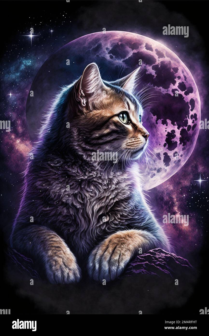 Galaxy Cat Wallpaper