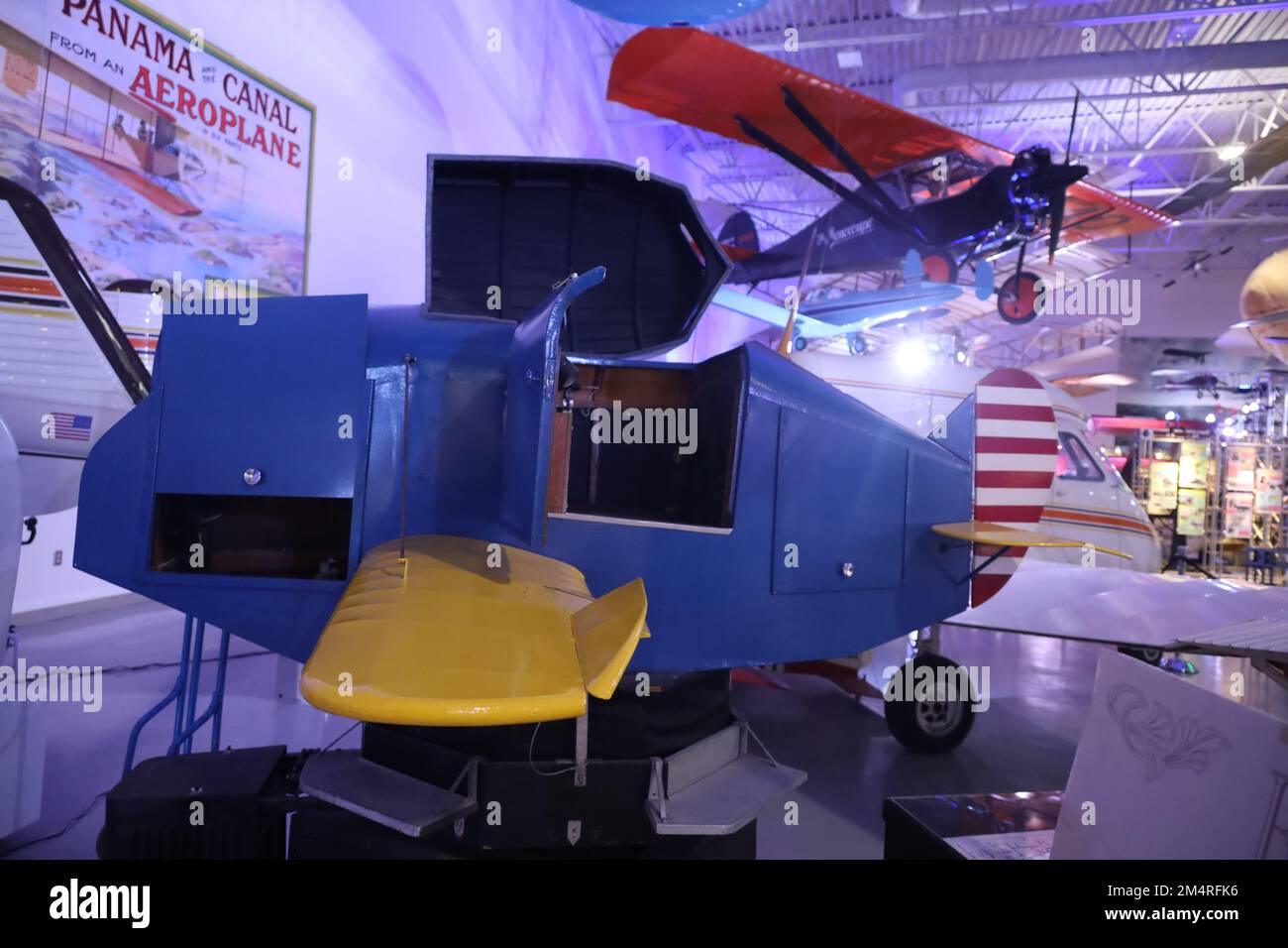San Carlos, California: 6-10-2021: Hiller Aviation Museum in San Carlos ...