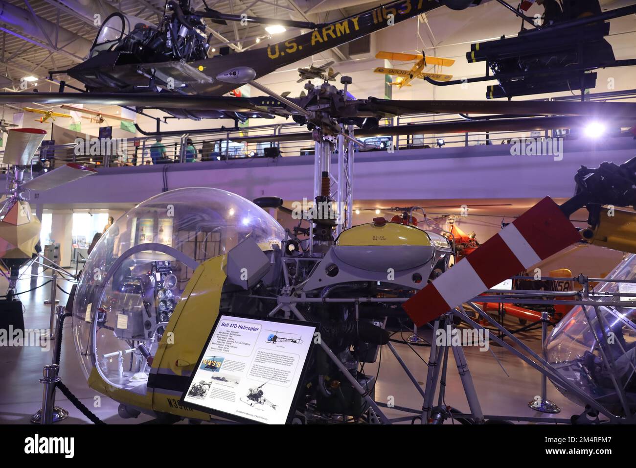 Hiller helicopters hi-res stock photography and images - Alamy