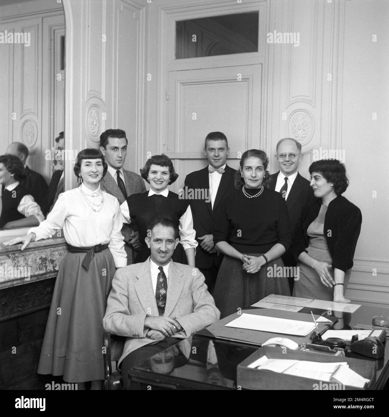 Decoration, Awards to USRO Employees. Photographs of Marshall Plan ...