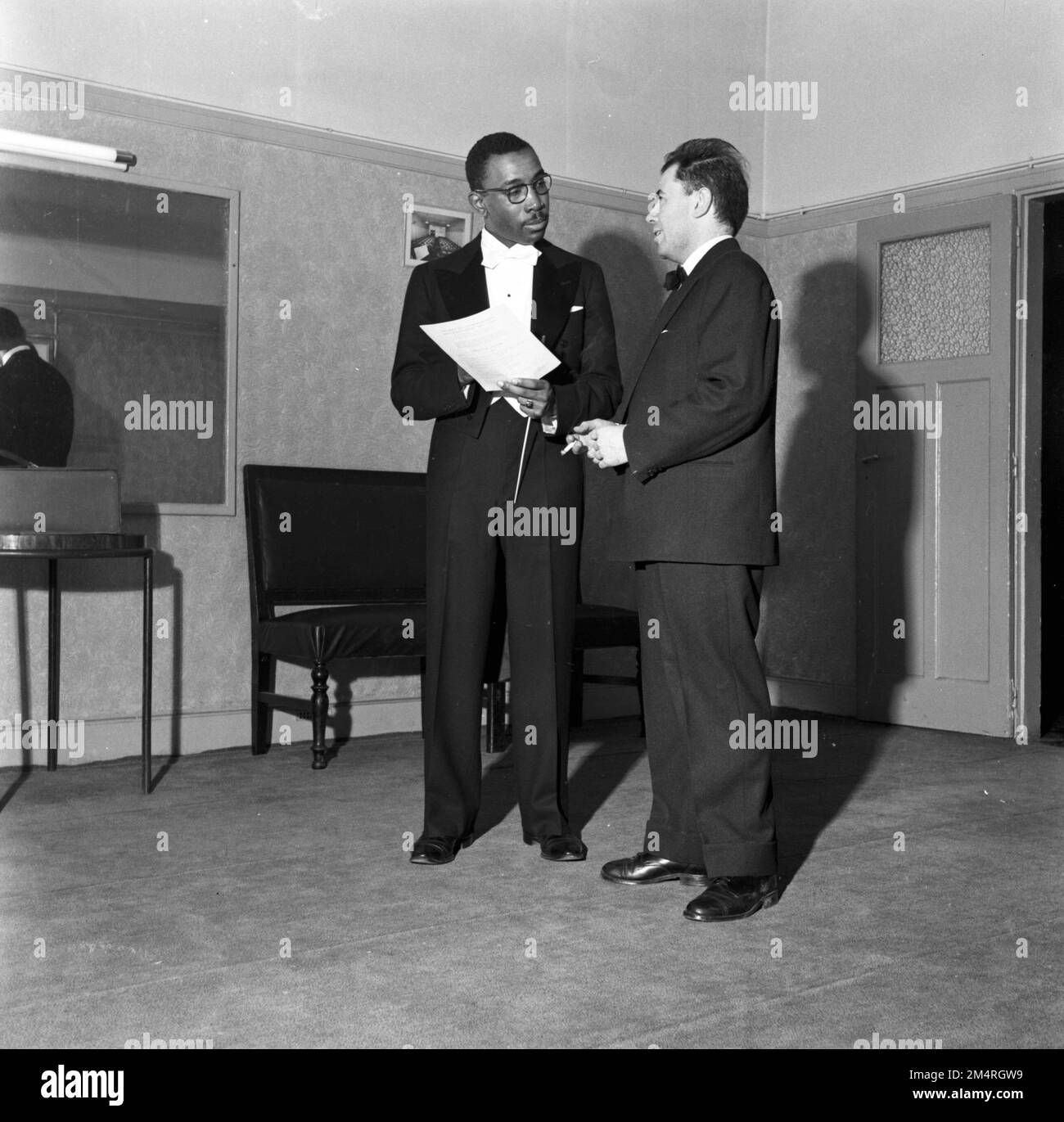 Leon Thompson, Concert Salle Pleyel. Photographs of Marshall Plan ...