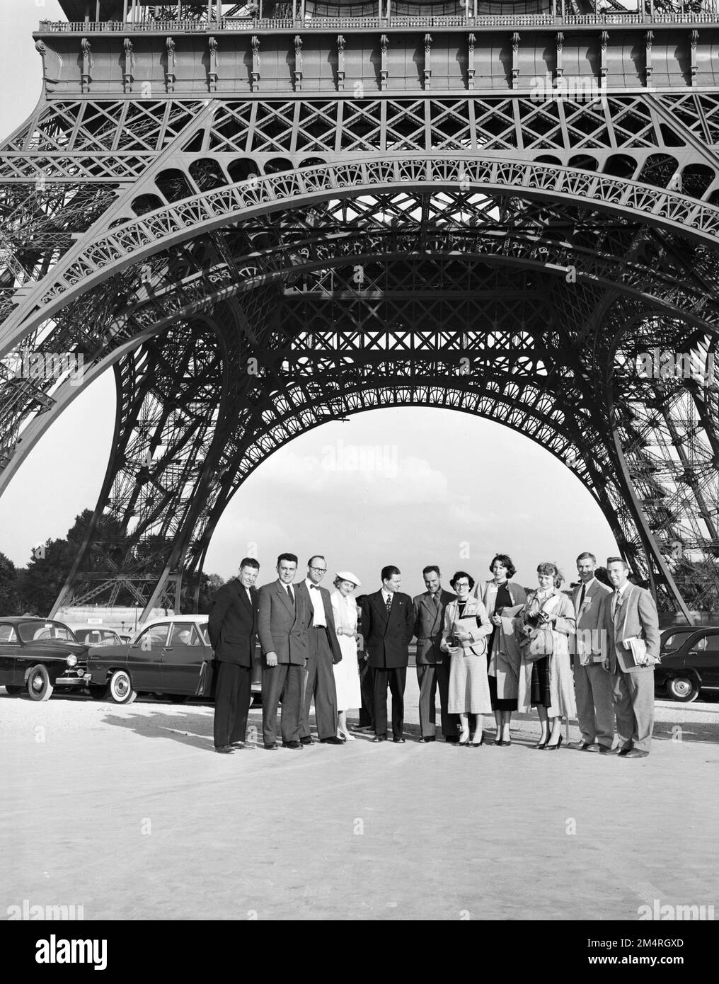 IFYE Students Arrive in Paris. Photographs of Marshall Plan Programs ...