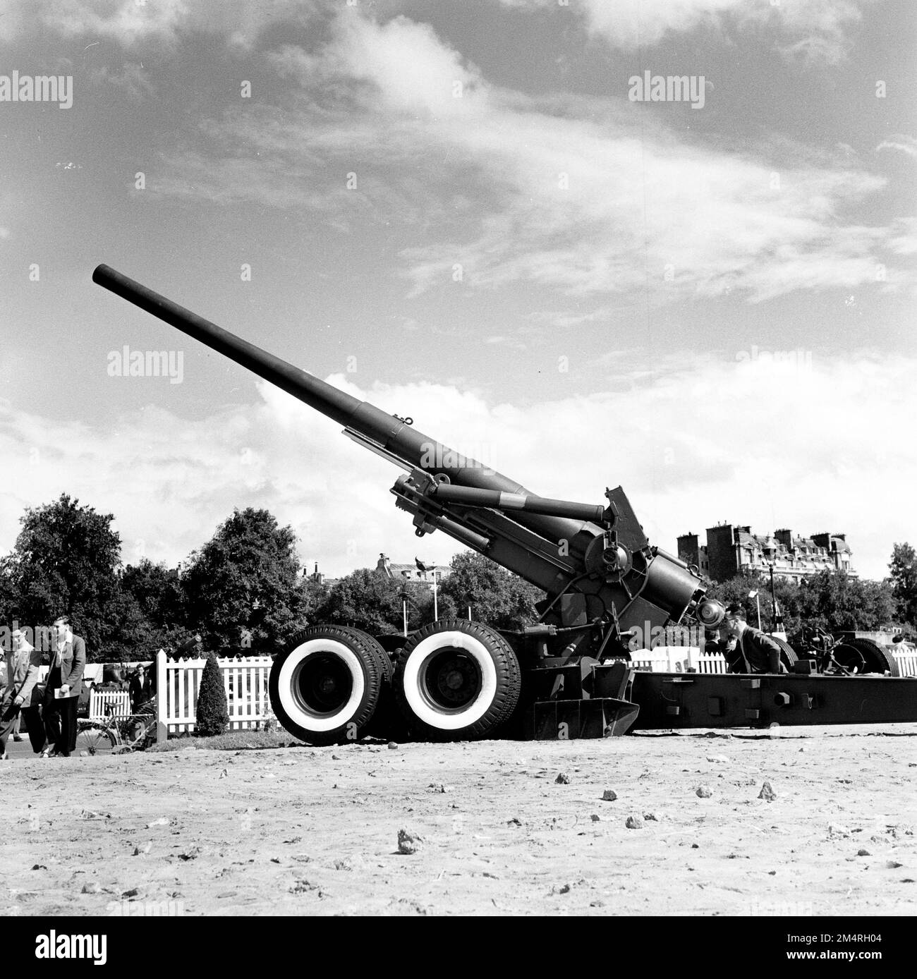 New French Arms are Displayed in Paris. Photographs of Marshall Plan ...