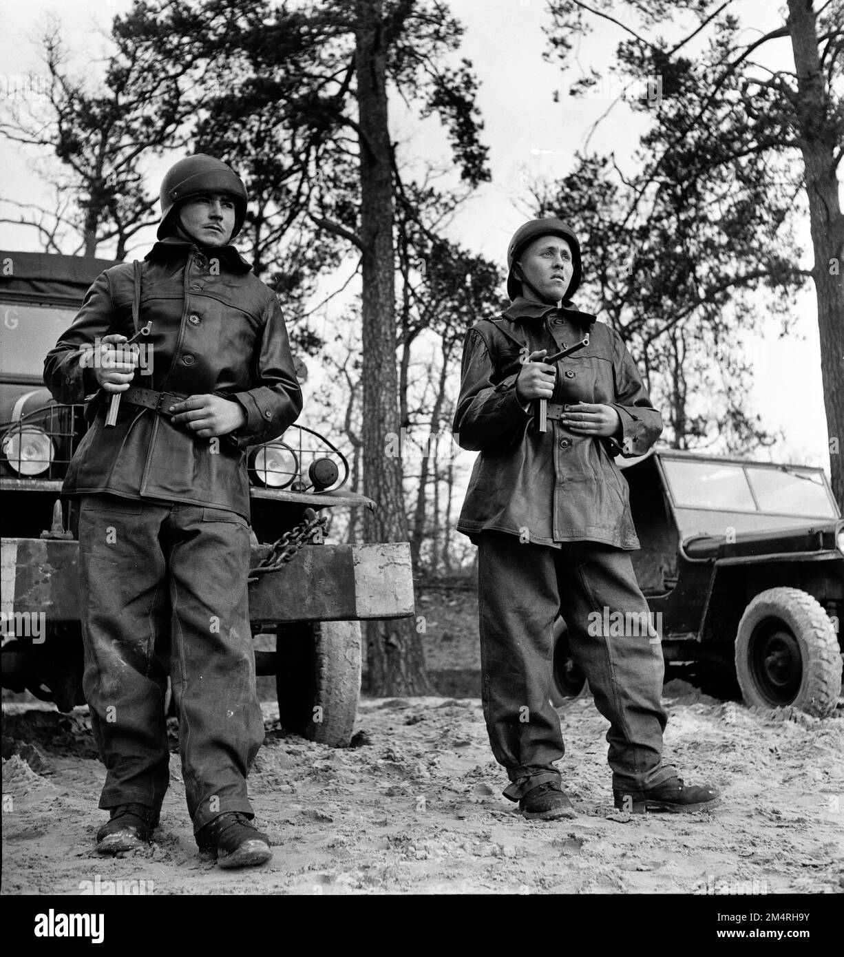 French Army Prepared for Defense (Magazine Unit Story). Photographs of ...