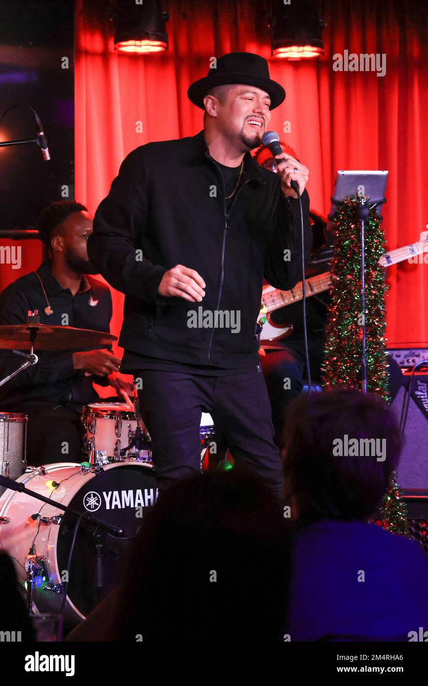 Studio City, California, USA. 20th December, 2022. Singer Andy Vargas ...