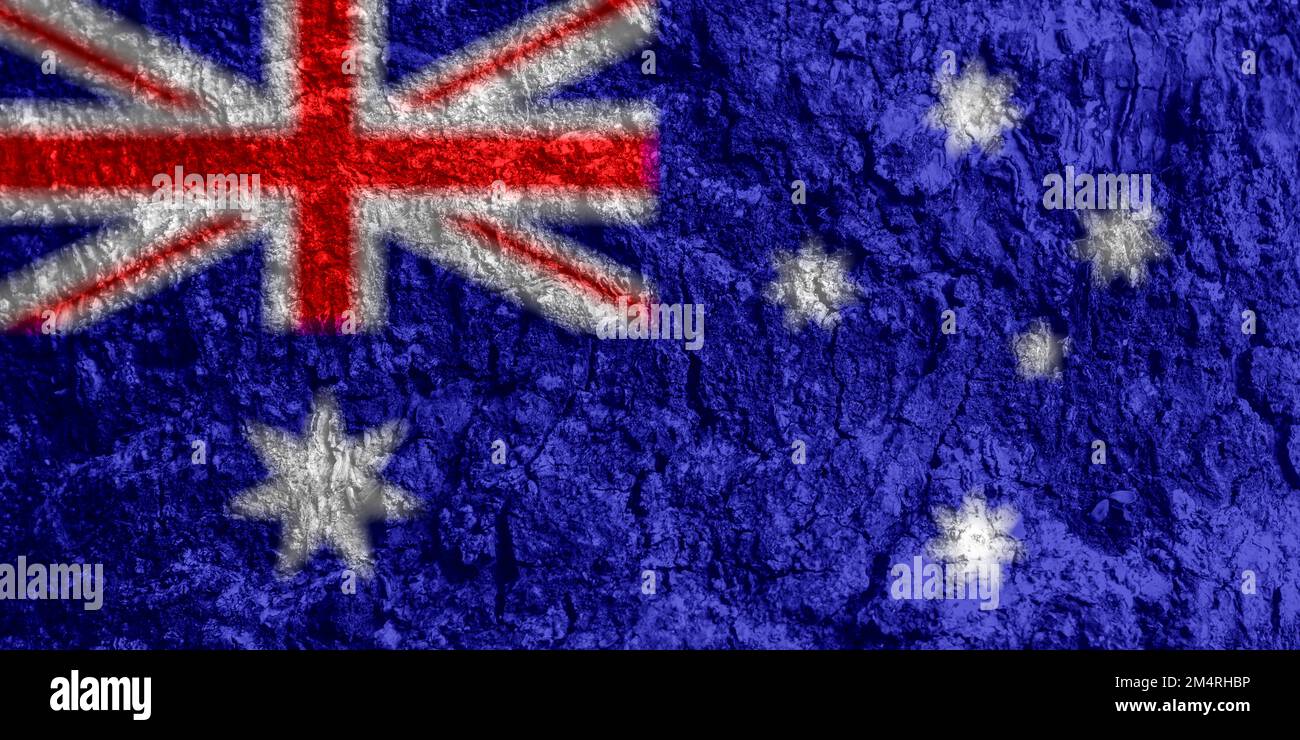 australian flag texture as background Stock Photo - Alamy