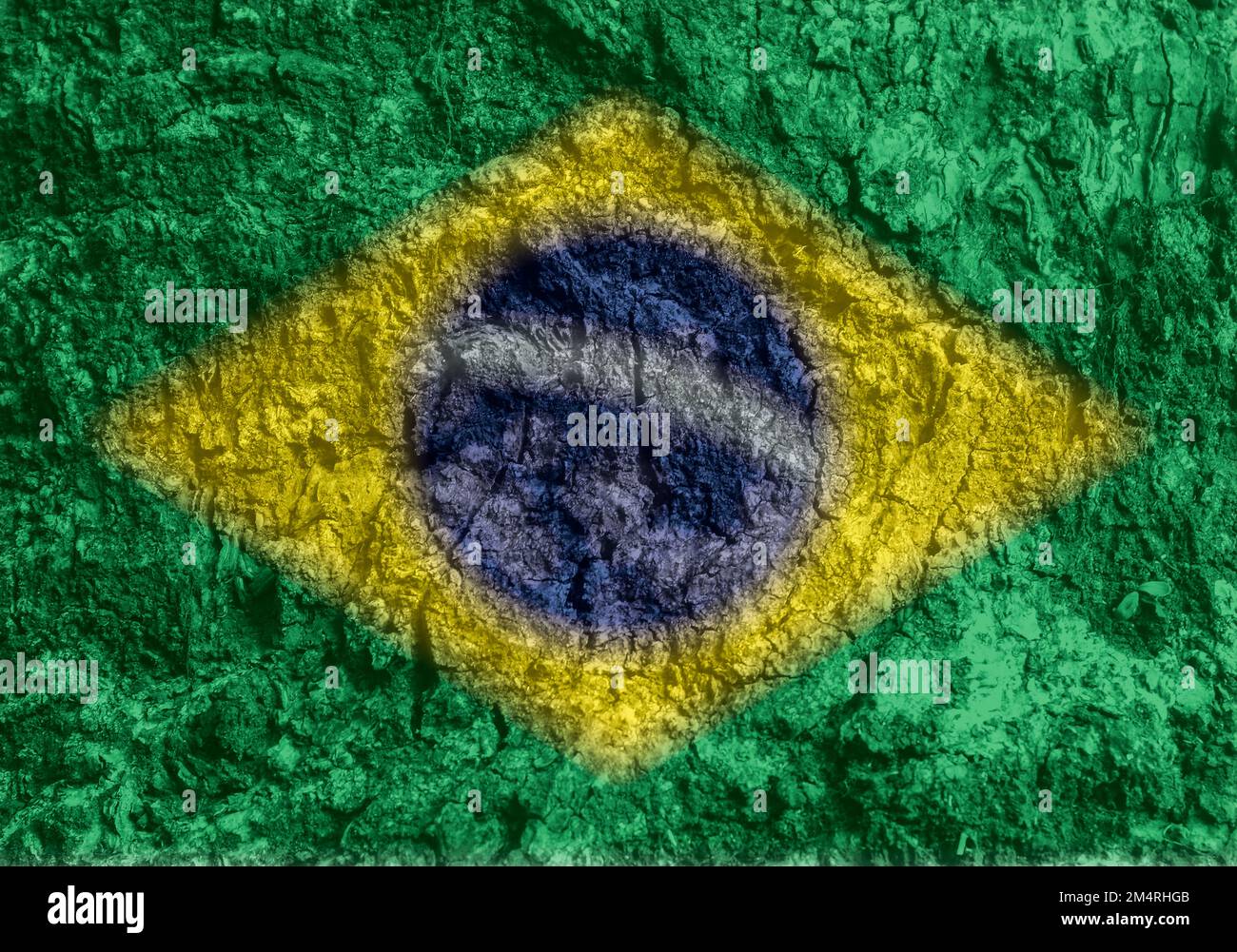 brazil flag texture as background Stock Photo - Alamy