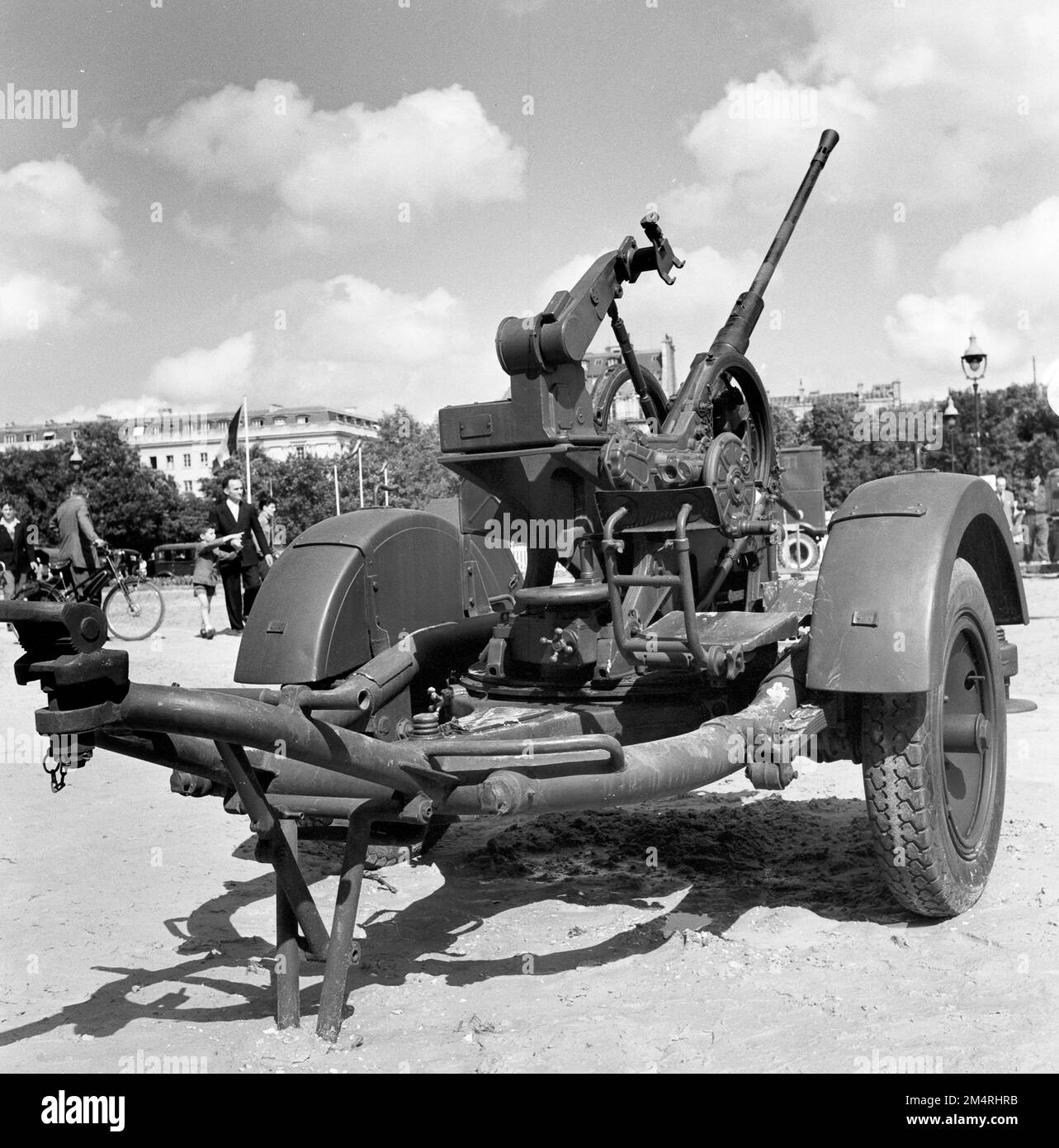 New French Arms are Displayed in Paris. Photographs of Marshall Plan ...