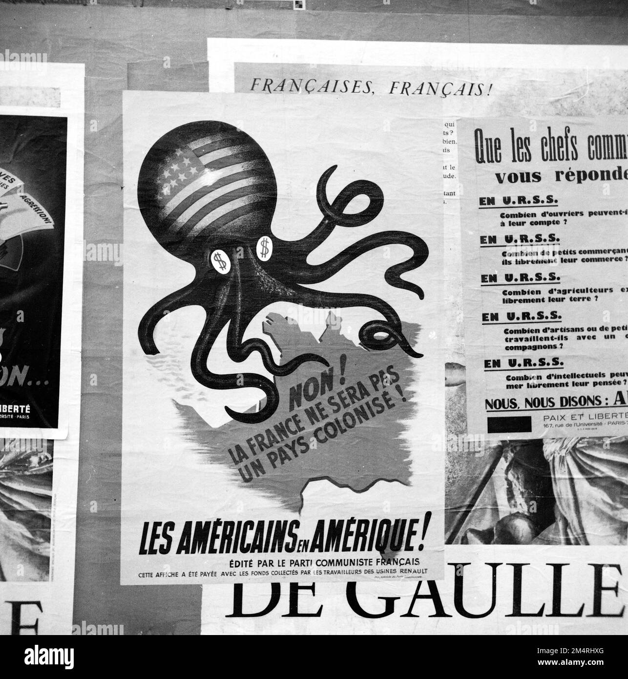 Communist Posters. Photographs of Marshall Plan Programs, Exhibits, and ...