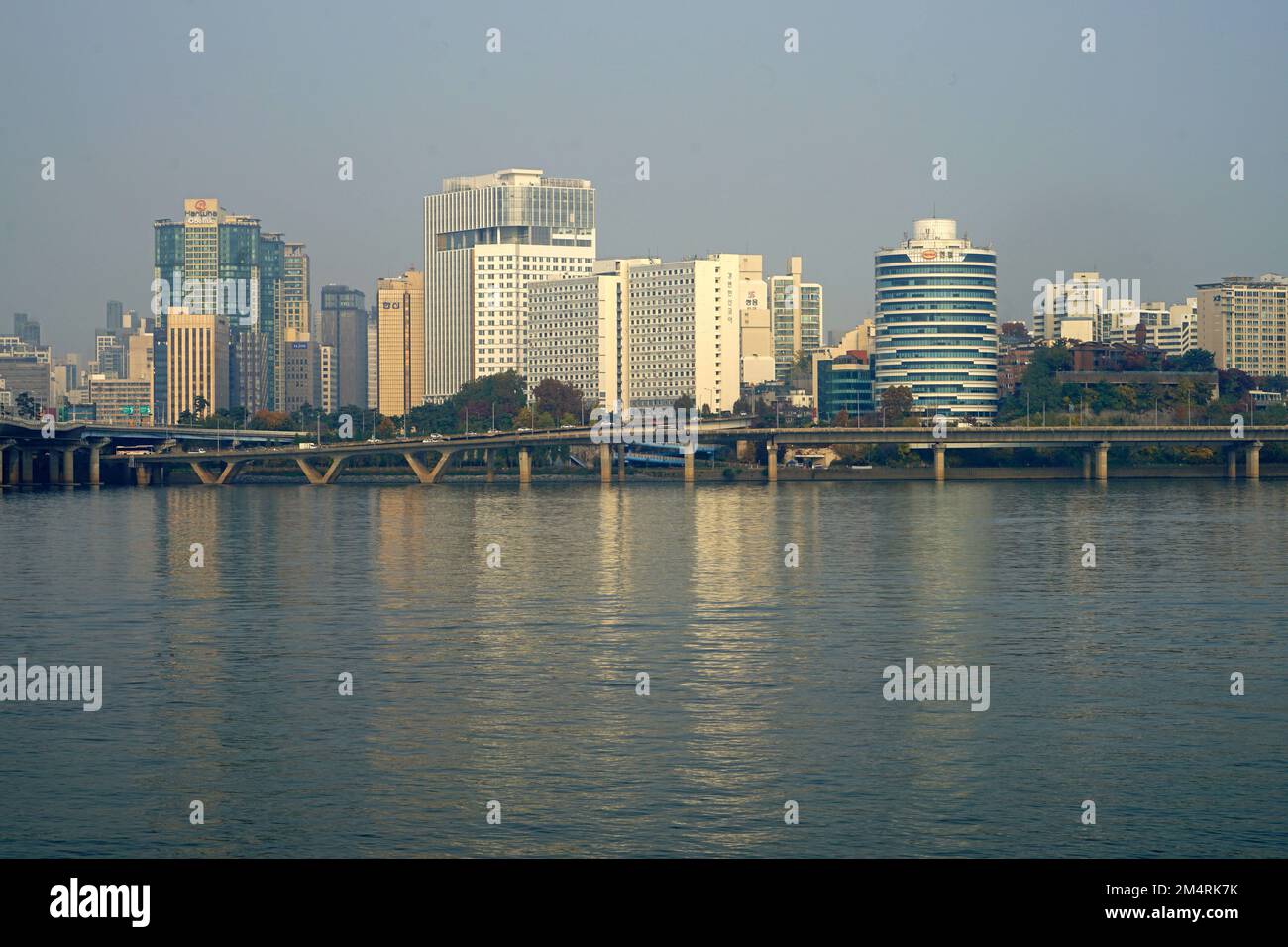 Hangang Park, Hangang Riverside, City Park of Korea, Seoul, South Korea ...