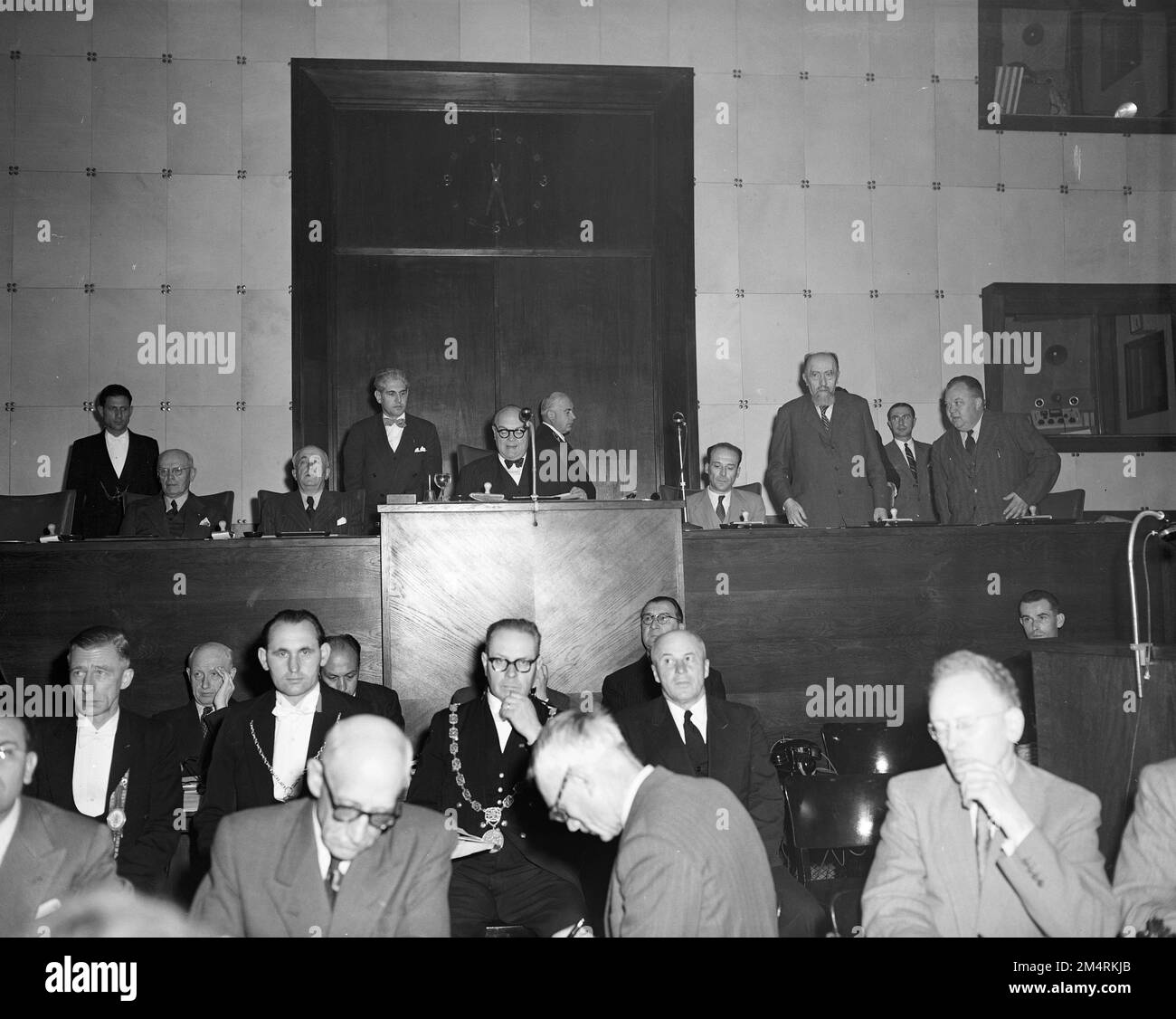 First European Assembly/Schuman Plan/Strasbourg. Photographs of ...
