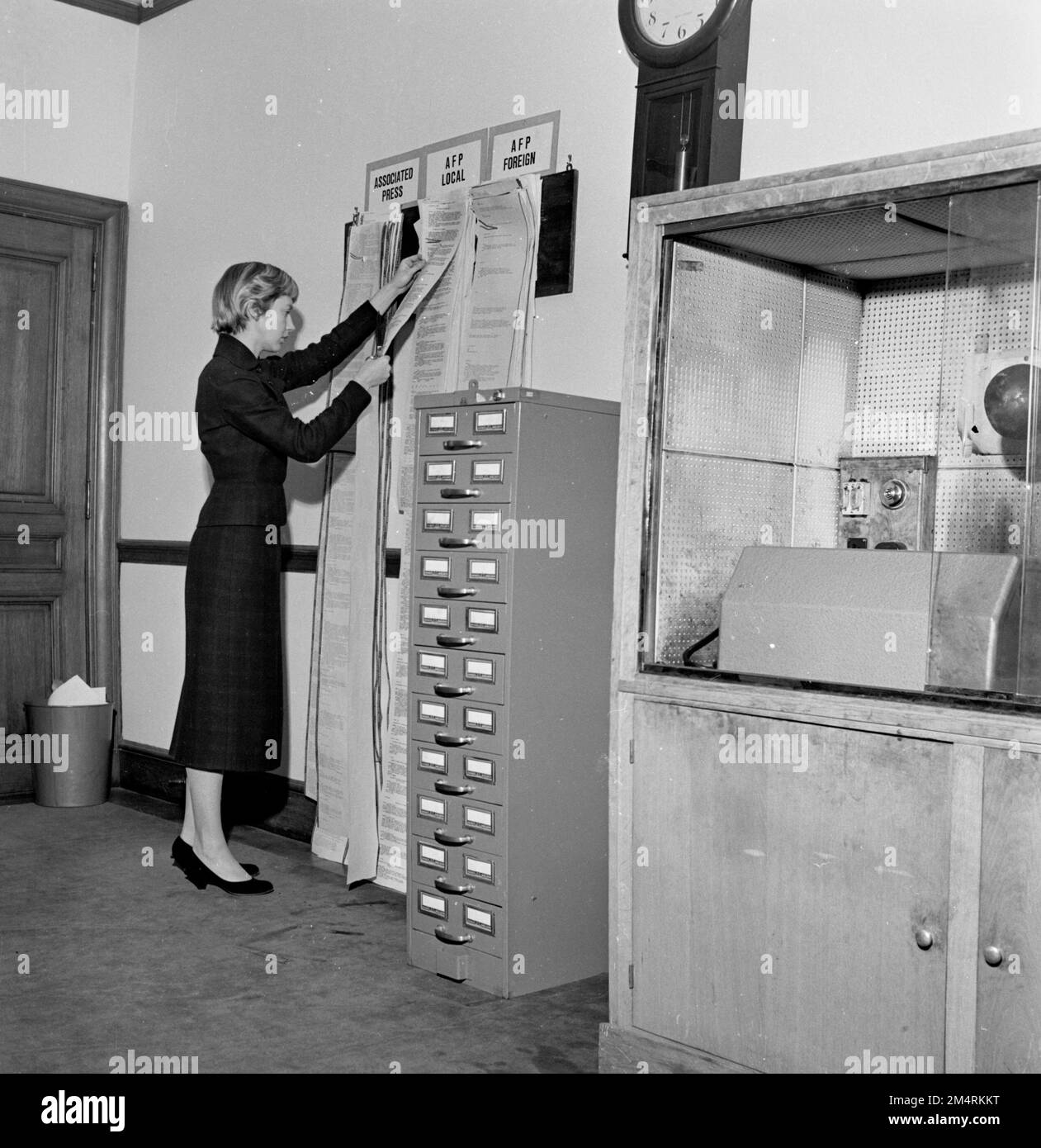 American Girl, Secretary in Paris. Photographs of Marshall Plan ...