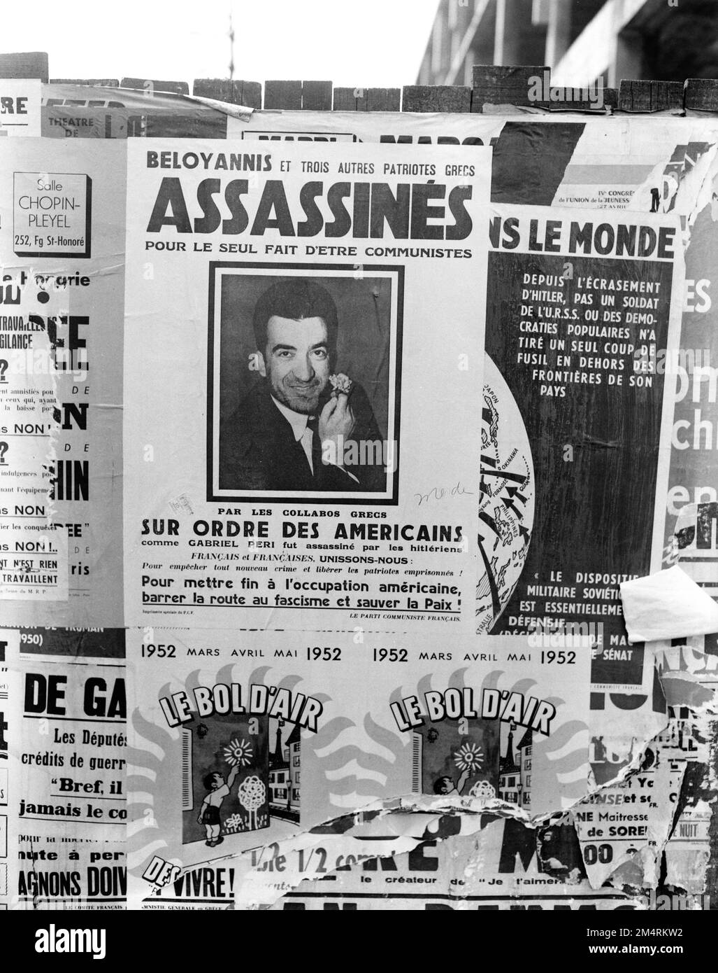 Communist Posters and Inscriptions "US Go Home, Americans Go Home - Les ...