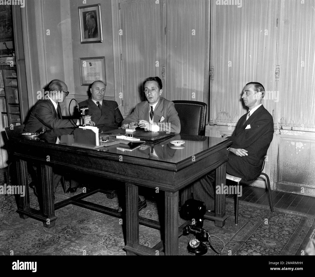 Franco-German Labor Meetings. Photographs of Marshall Plan Programs ...
