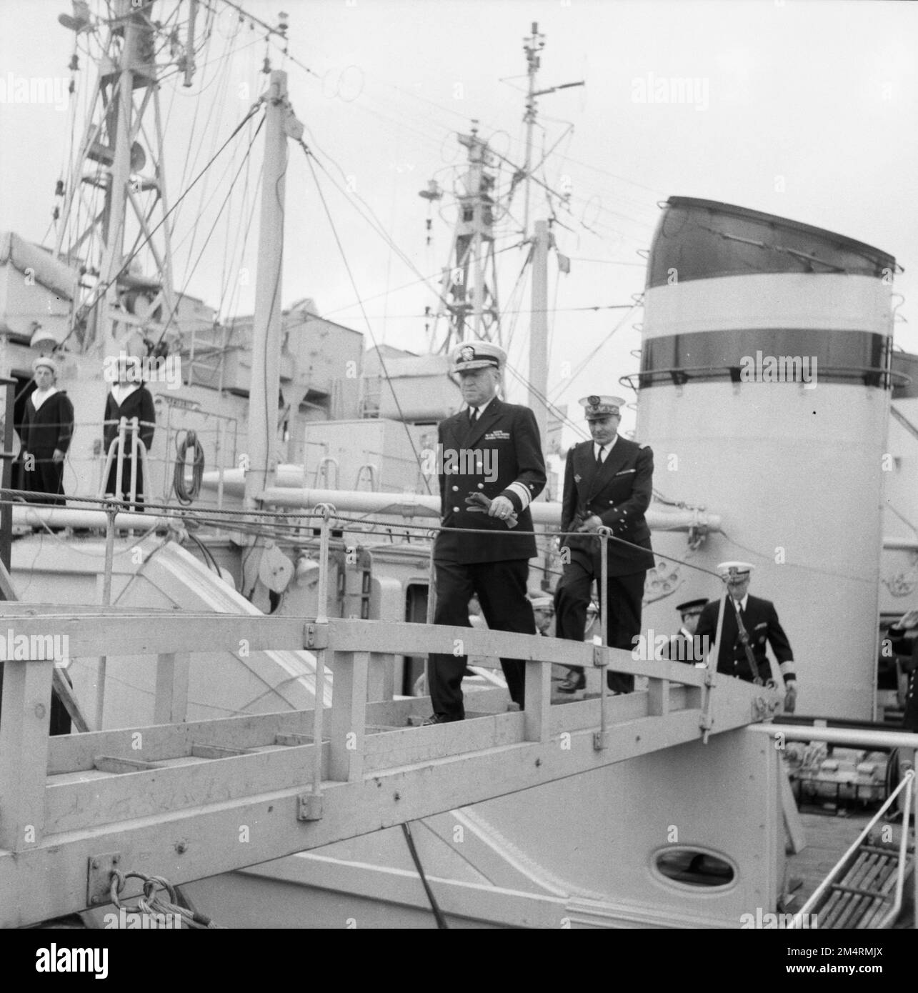 Minesweeper Ceremony. Photographs of Marshall Plan Programs, Exhibits ...