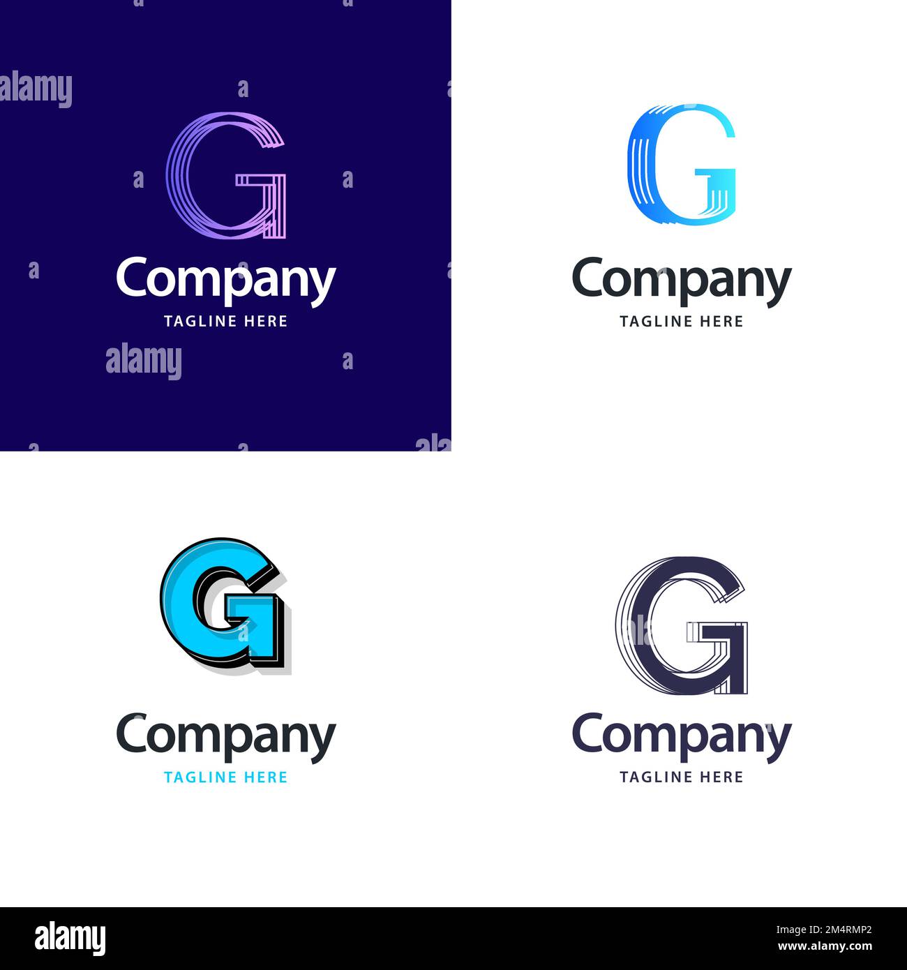 Modern logos hi-res stock photography and images - Alamy