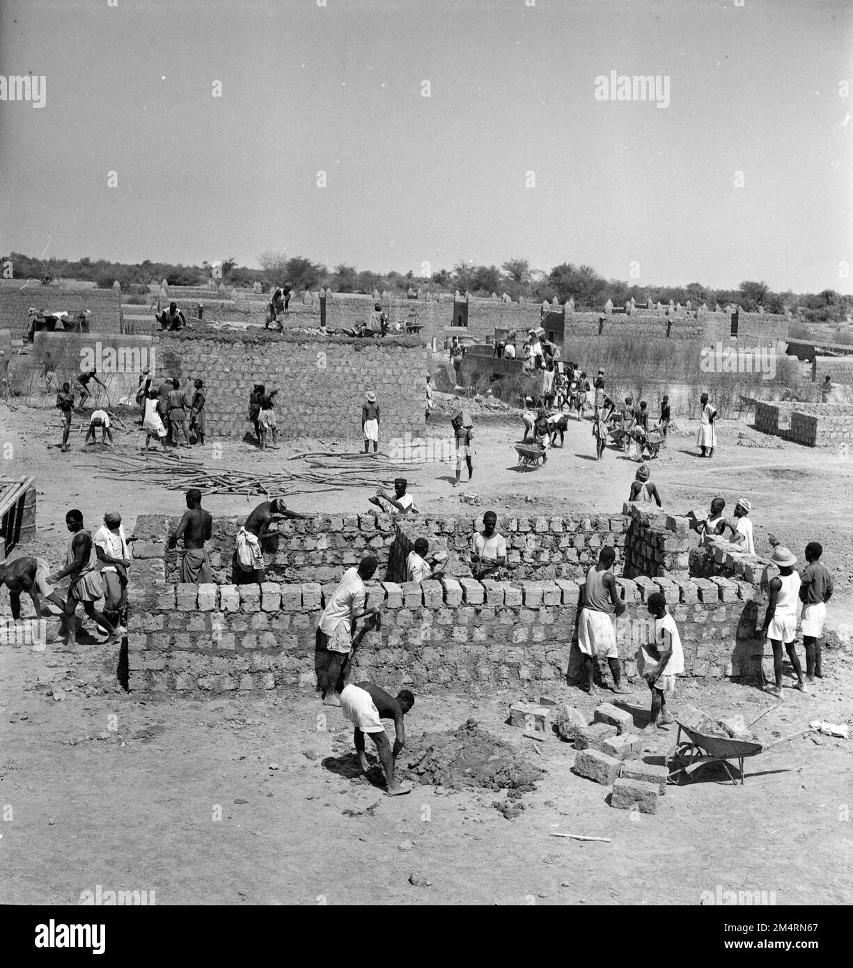 Development of French Sudan Bamaku to Timbuctu. Photographs of Marshall ...
