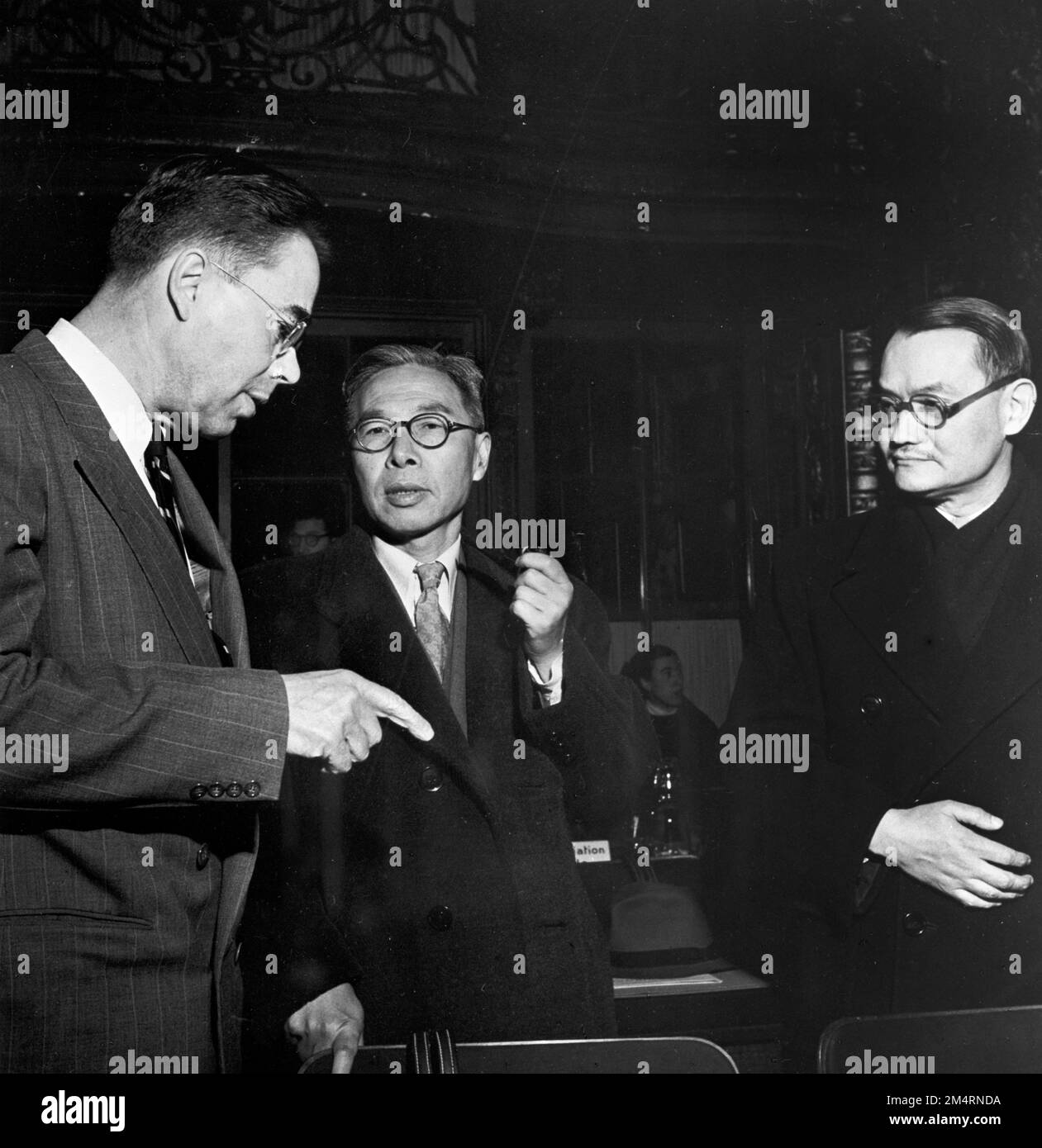 UNESCO General Conference, Nov, 1952. Photographs of Marshall Plan ...