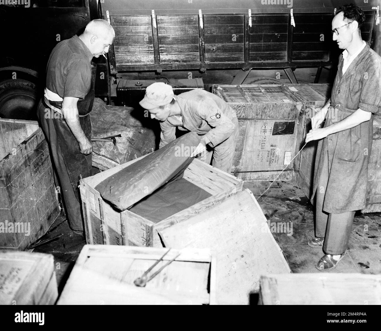 "Operation Hailstorm" - US Army Helps Lyons. Photographs of Marshall ...
