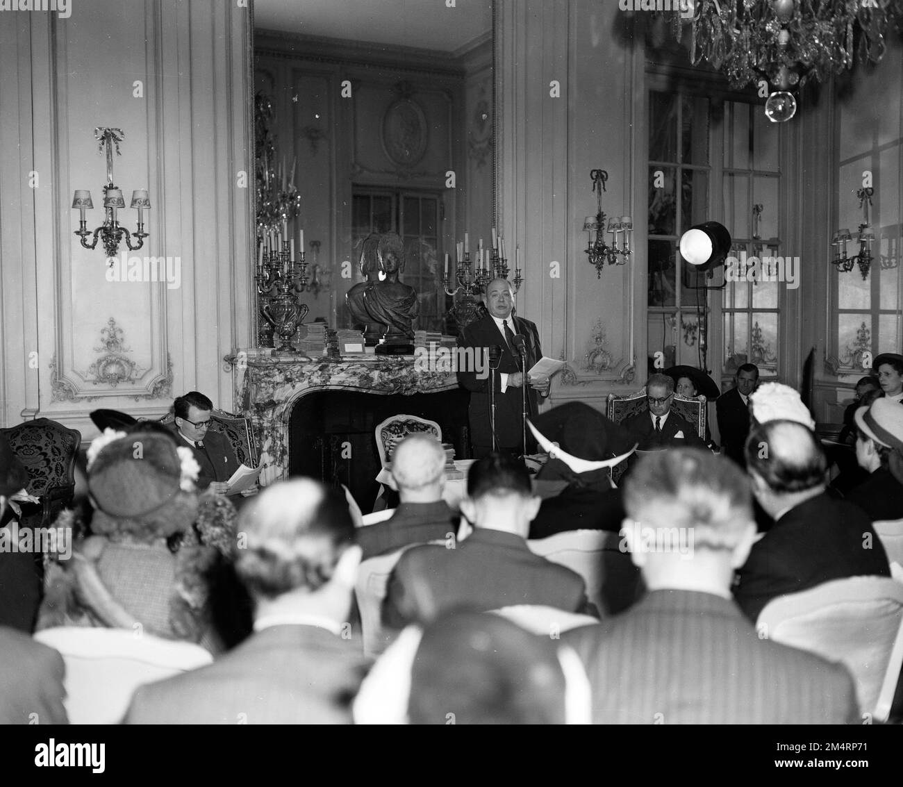 Exhibitor Arrives for Lille Show (Pix with Miss America) (Joseph ...