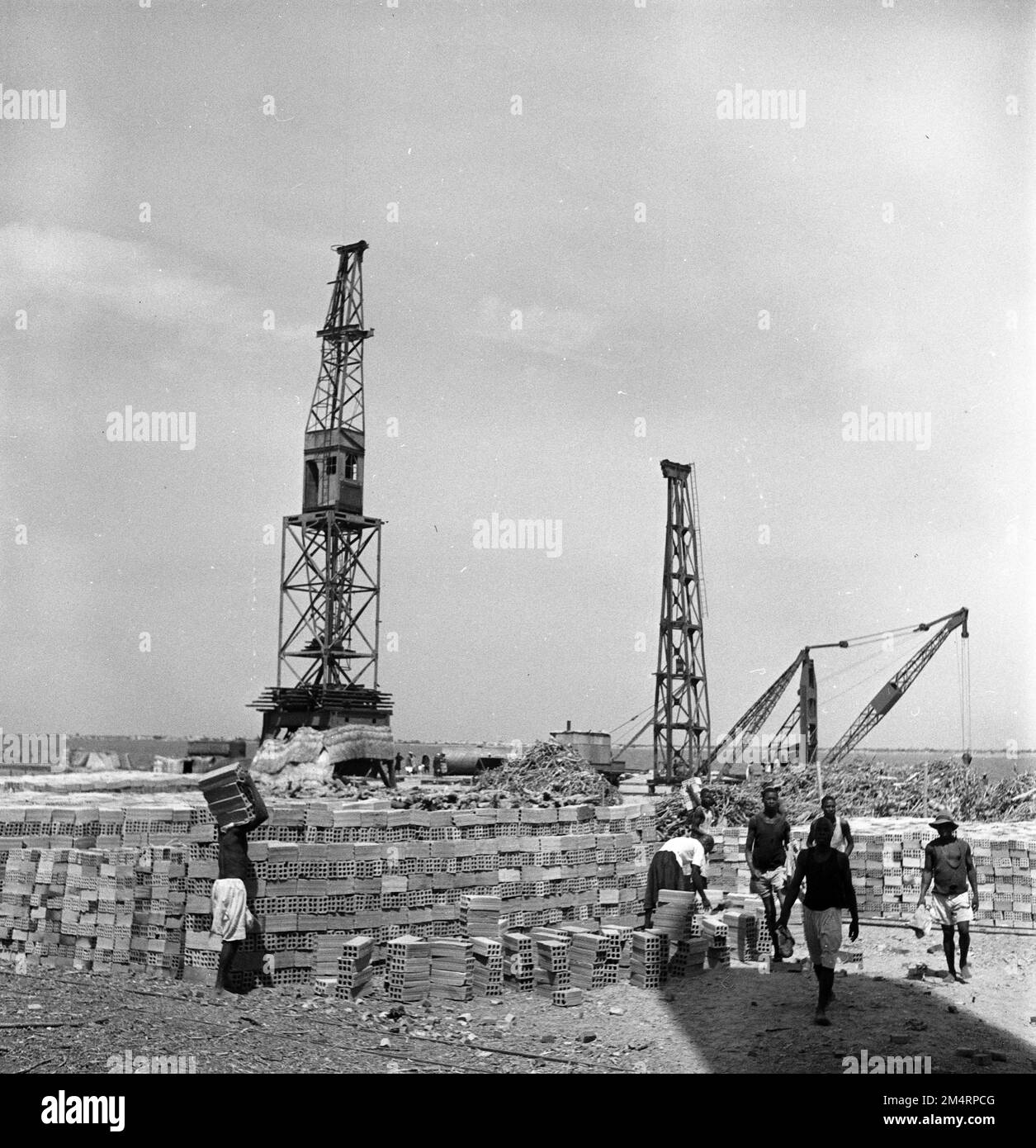 Development of French Sudan Bamaku to Timbuctu. Photographs of Marshall ...