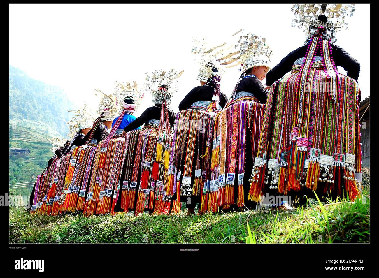 (FILE) A view of the Jinji dance in Qiandongnan, Guizhou Province ...