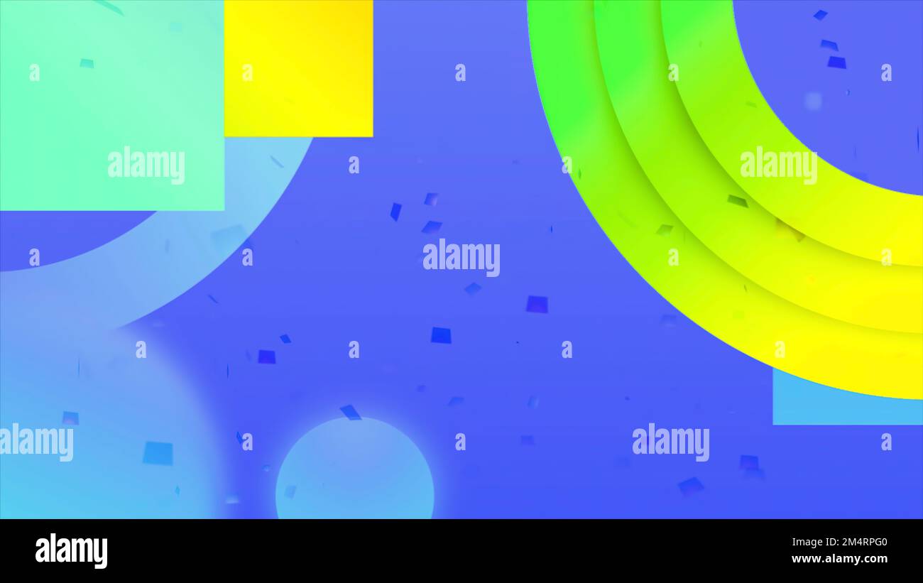 Moving background with colorful shapes. Motion. Modern stylish ...