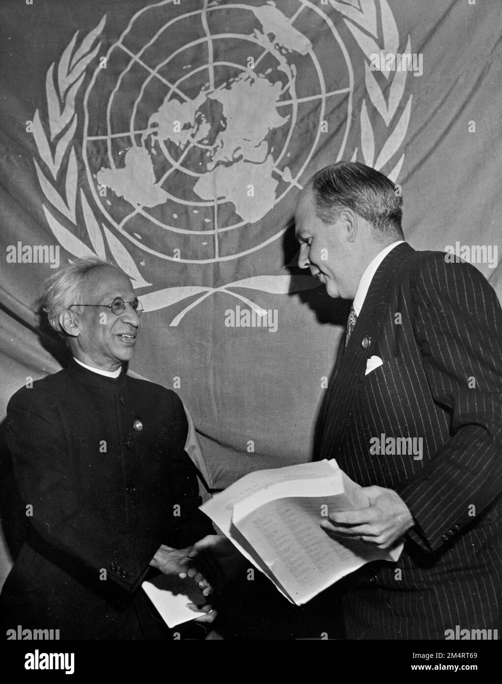 UNESCO General Conference, Nov, 1952. Photographs of Marshall Plan ...