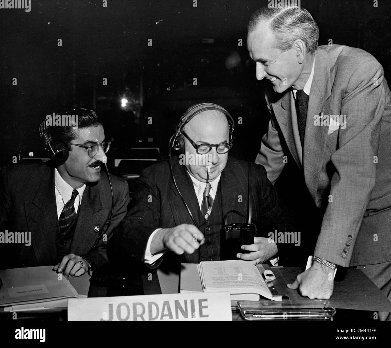 UNESCO General Conference, Nov, 1952. Photographs of Marshall Plan ...