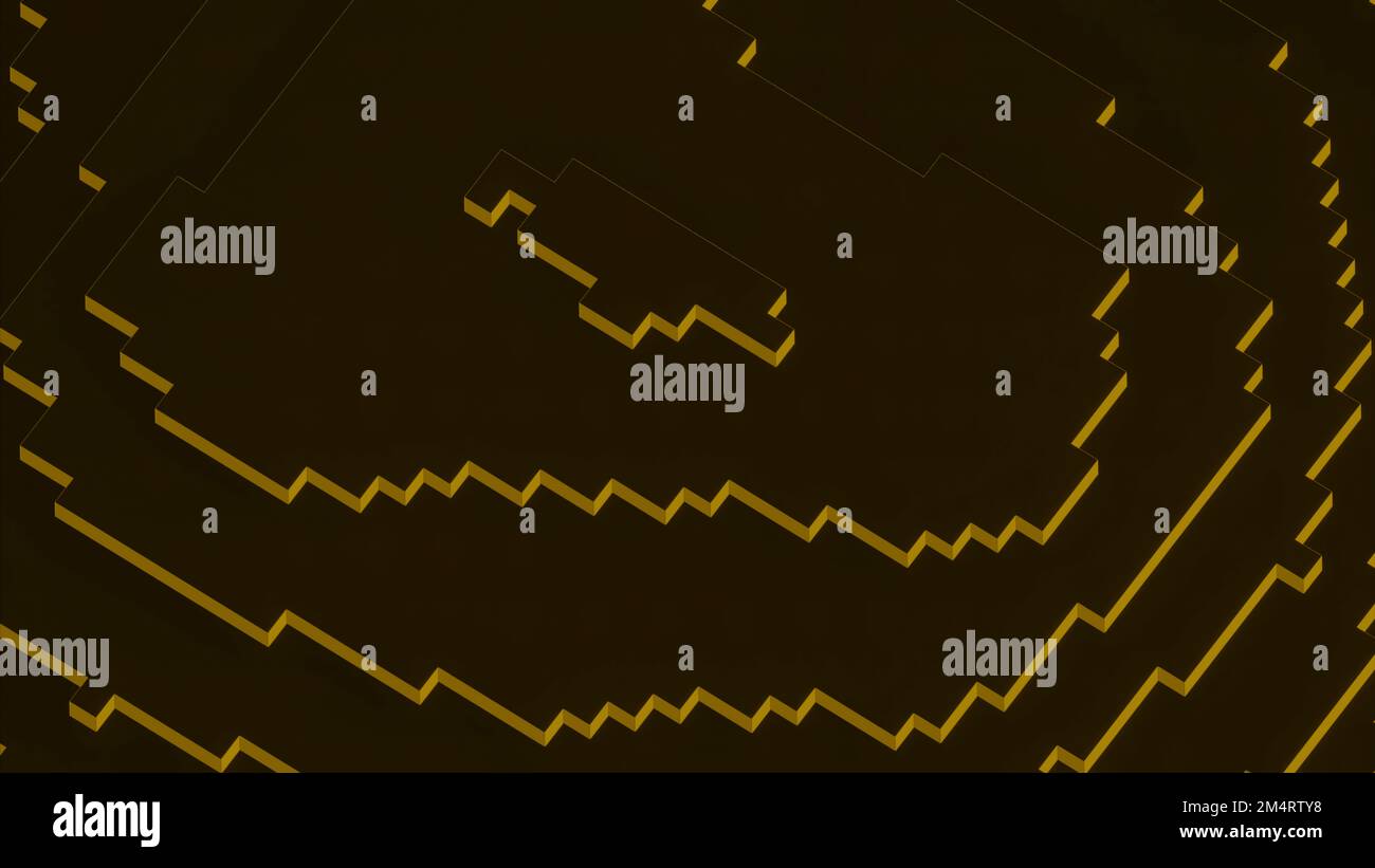 Abstract small box cube random geometric background. Design. Abstract ...