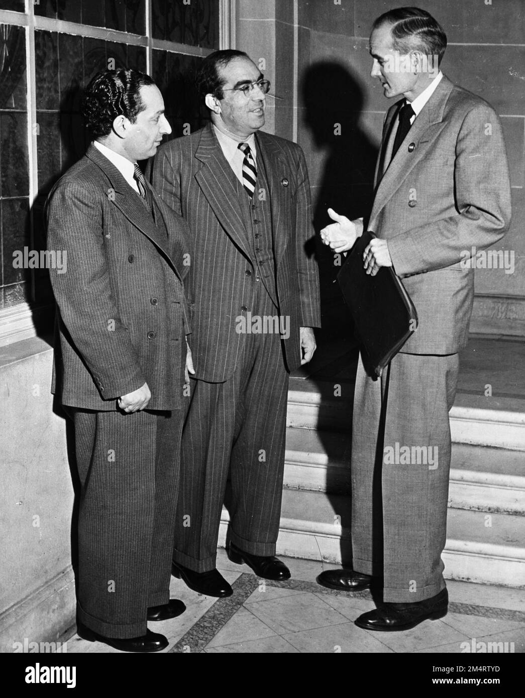 UNESCO Conference - Paris Nov 12, 1952. Photographs of Marshall Plan ...
