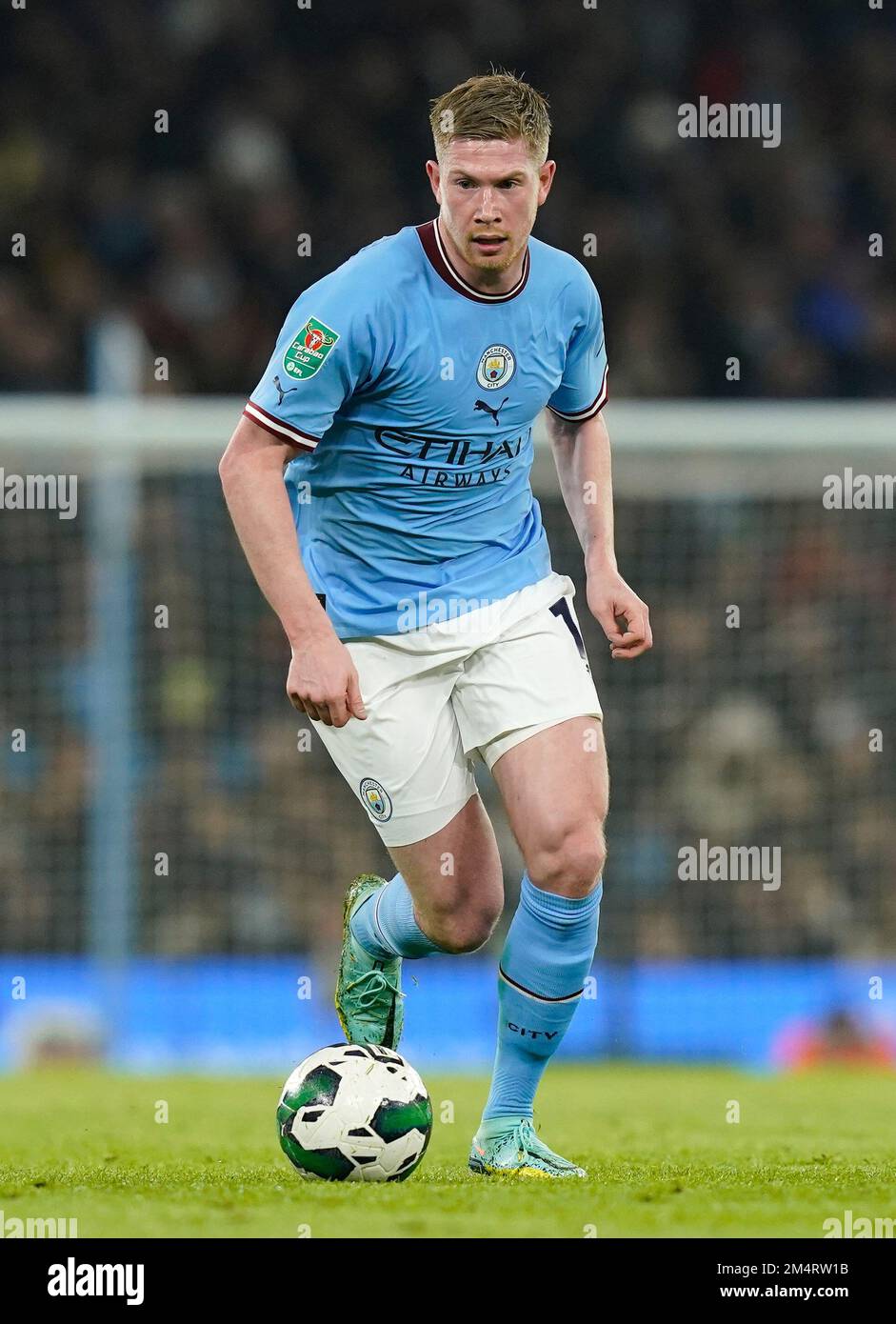 Manchester, England, 22nd December 2022. Kevin De Bruyne of Manchester ...