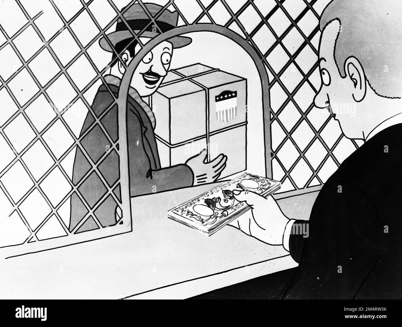 Marshall Plan Cartoon