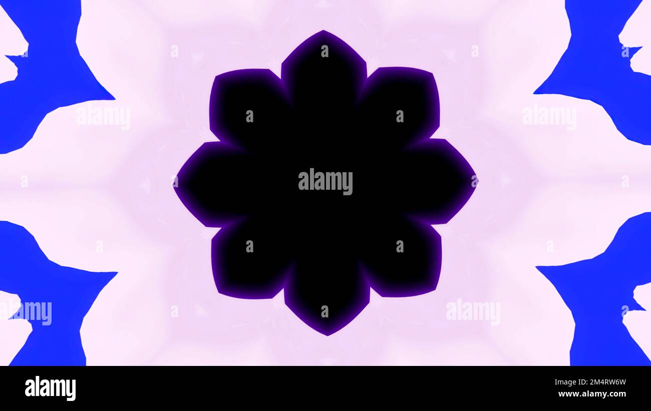 Kaleidoscope dynamic creative background of a star shaped. Design ...