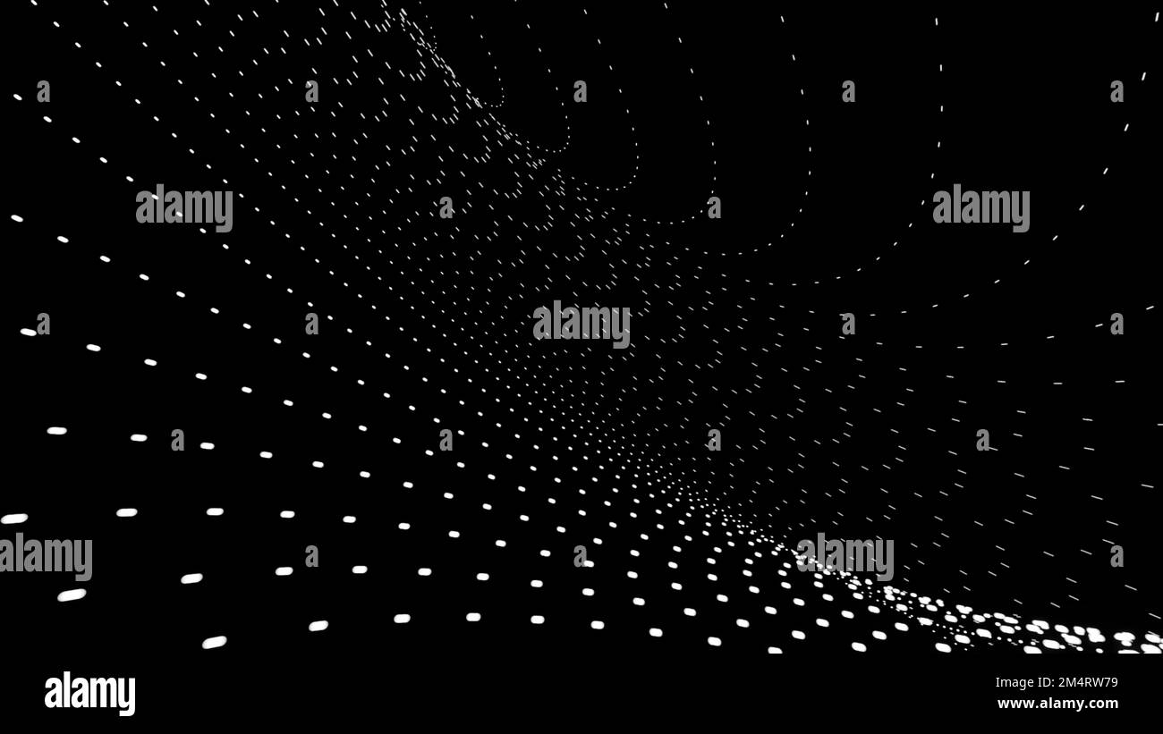 Background with small polka dots pattern and hallucination effect ...