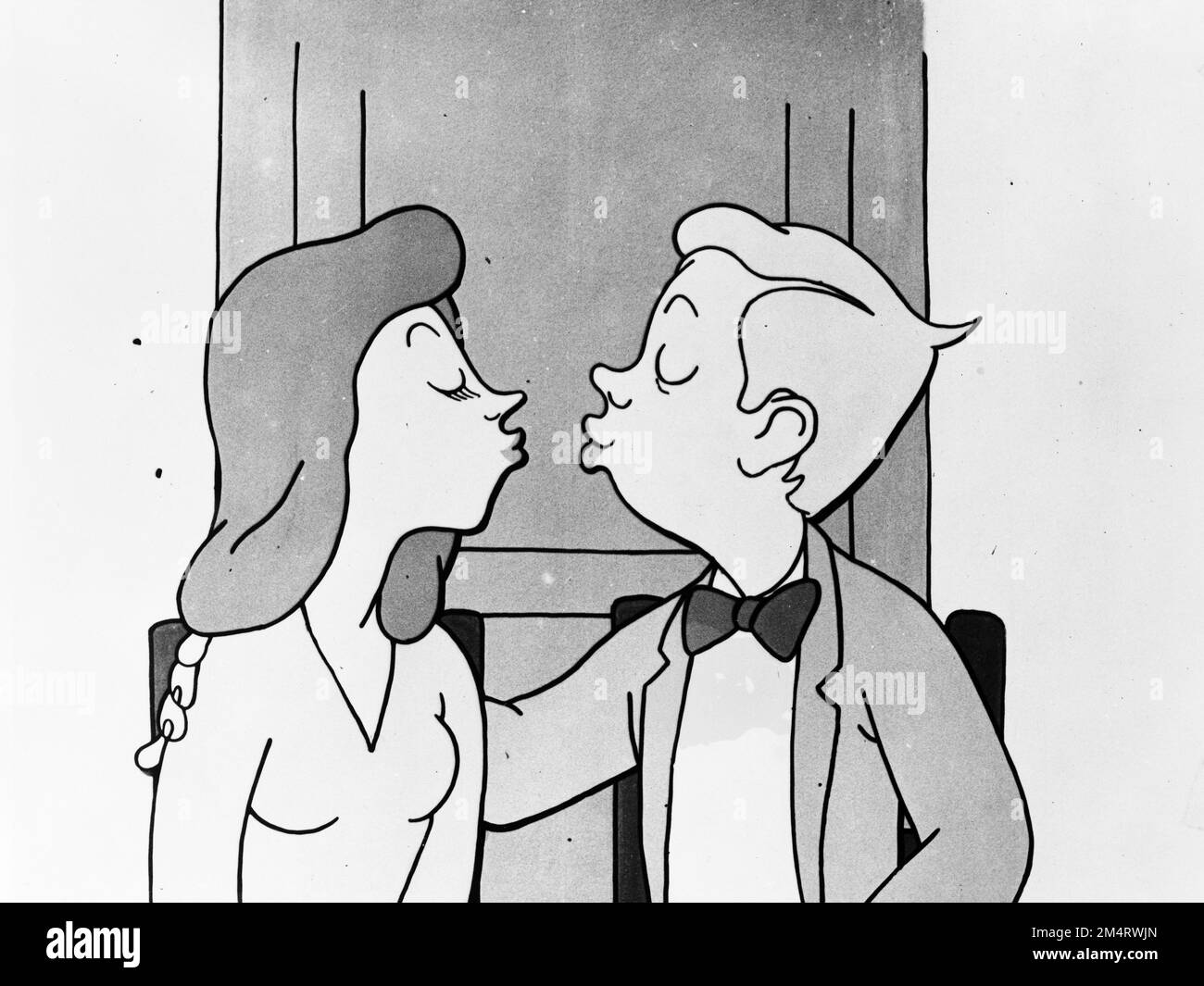 Stills from Cartoon film "A Story of Recovery". Photographs of Marshall ...