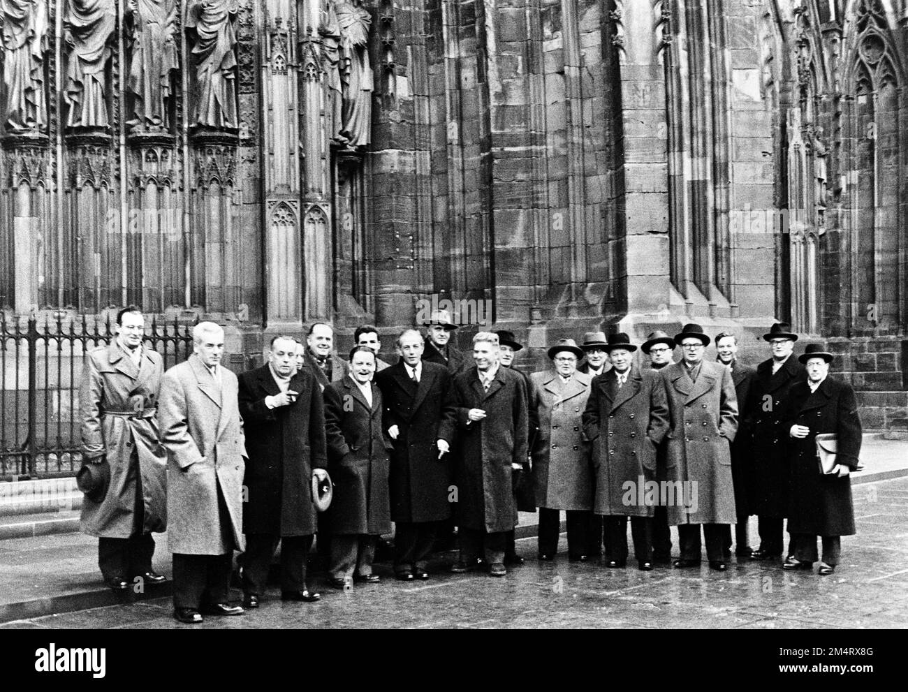 Strasbourg Meeting of French/German Journalists. Photographs of ...