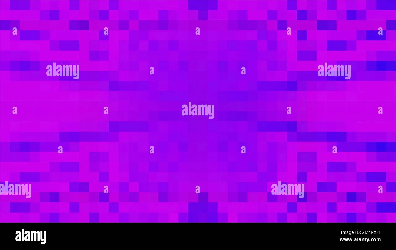 Flickering ray distortion with pixels. Motion. Bright background with ...