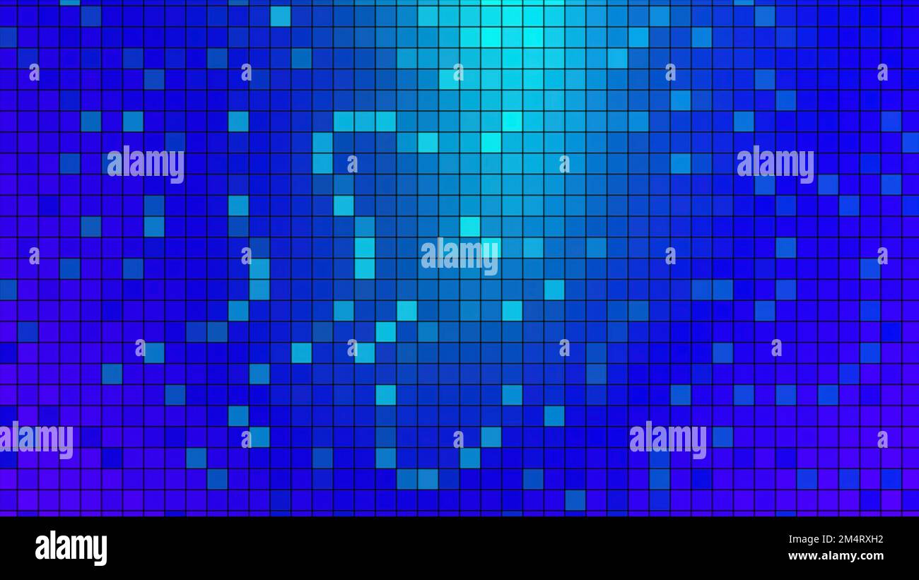 Colorful distortion and flickering in pixels. Motion. Pixel background ...