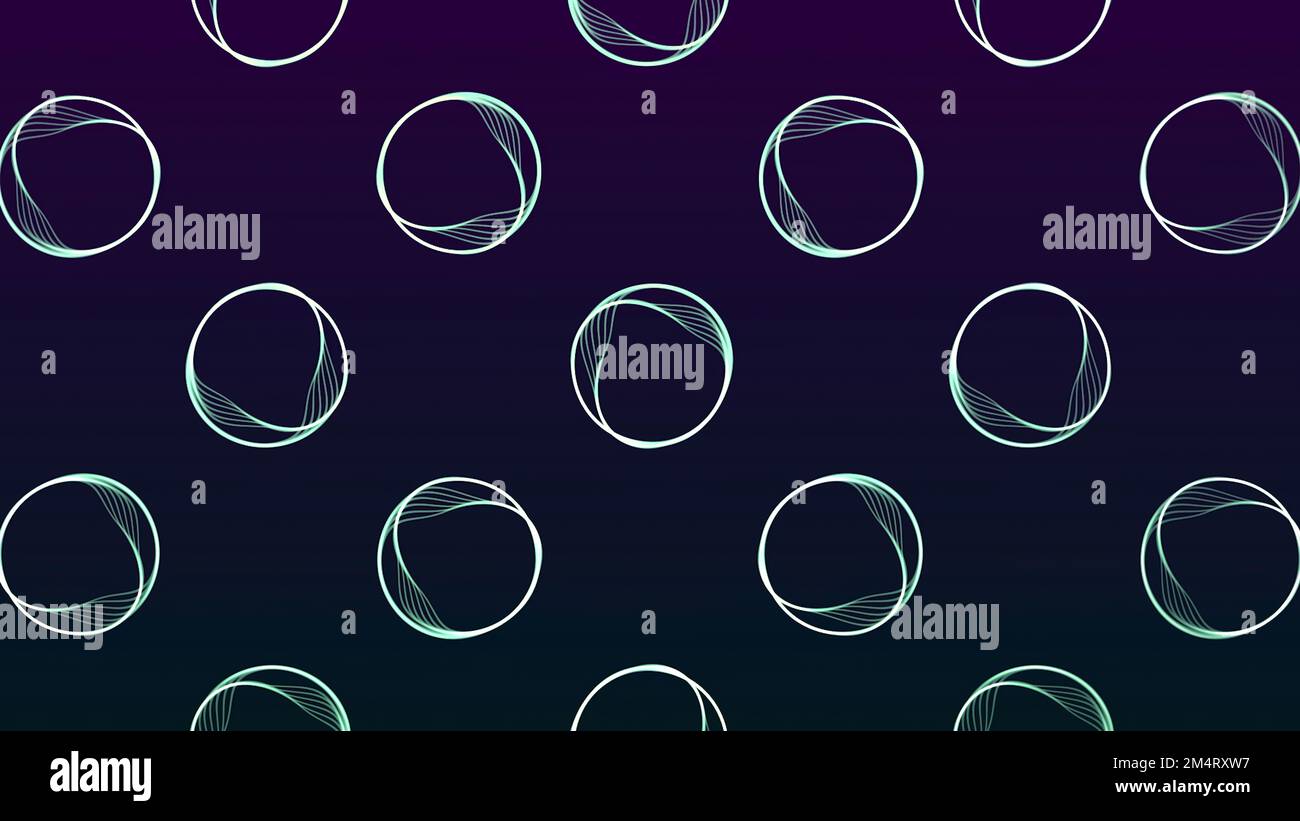 Animation white circle pulsating circles hi-res stock photography and ...