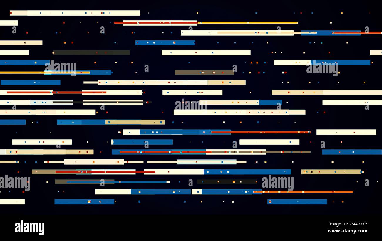 Abstract colorful stripes move horizontally. Motion. Colorful stripes ...