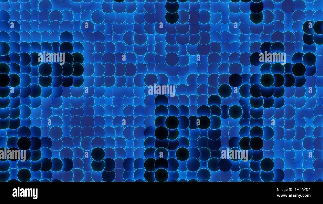 Background of moving dots with glowing lines. Design. Moving dots in ...