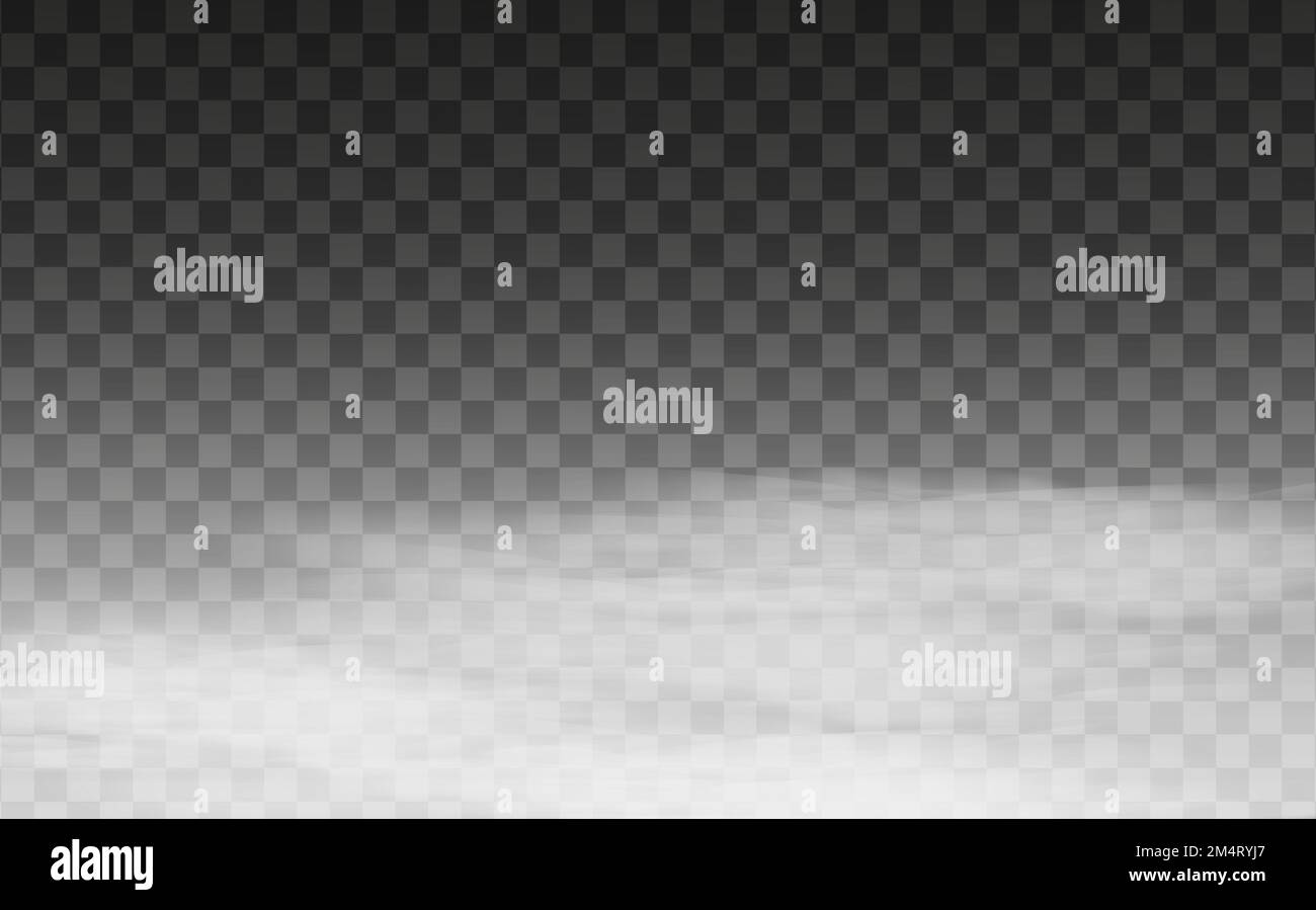 Cloudy sky or smog over the city.White vector cloudiness ,fog or smoke ...